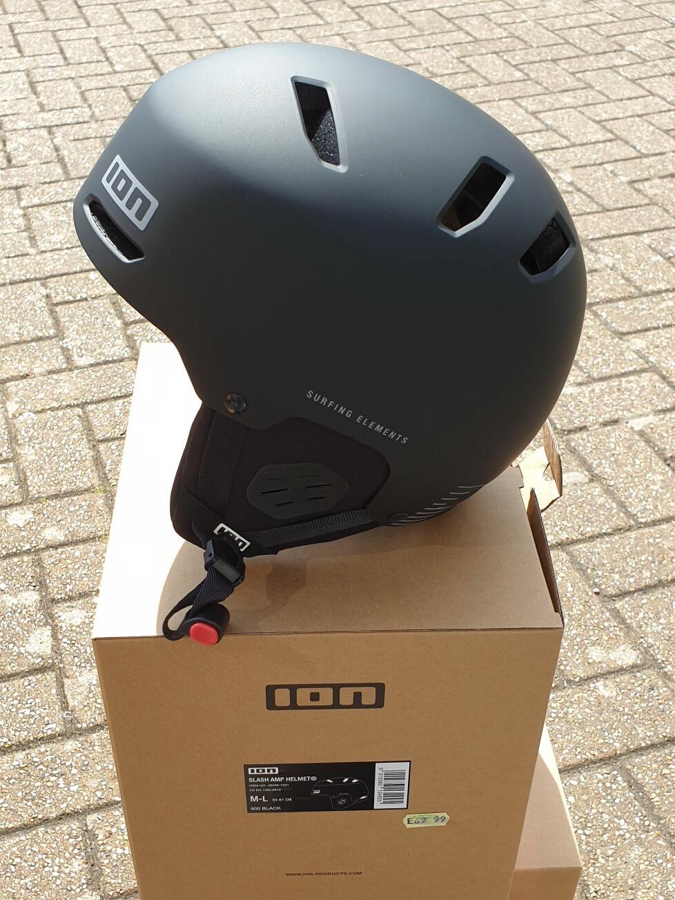 ION Slash Amp watersports helmet available in two sizes and four ...