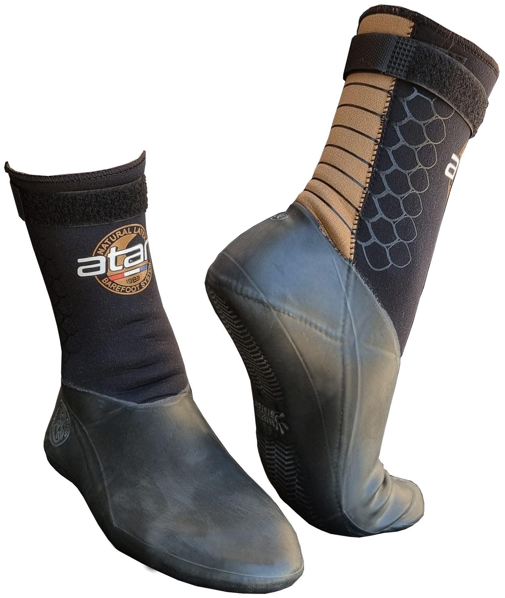 ATAN Hot Mistral Barefoot Feel Latex Boots from Surfladle.