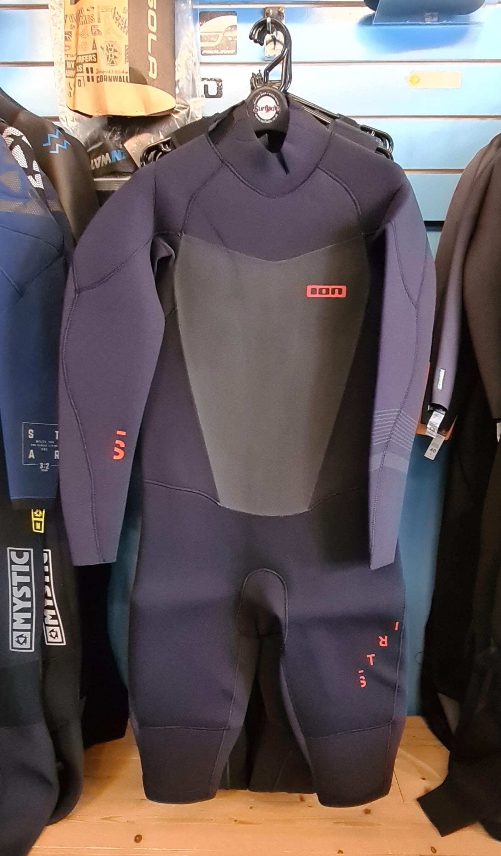 A range of end of line Mens summer wetsuits, all at reduced prices and ...