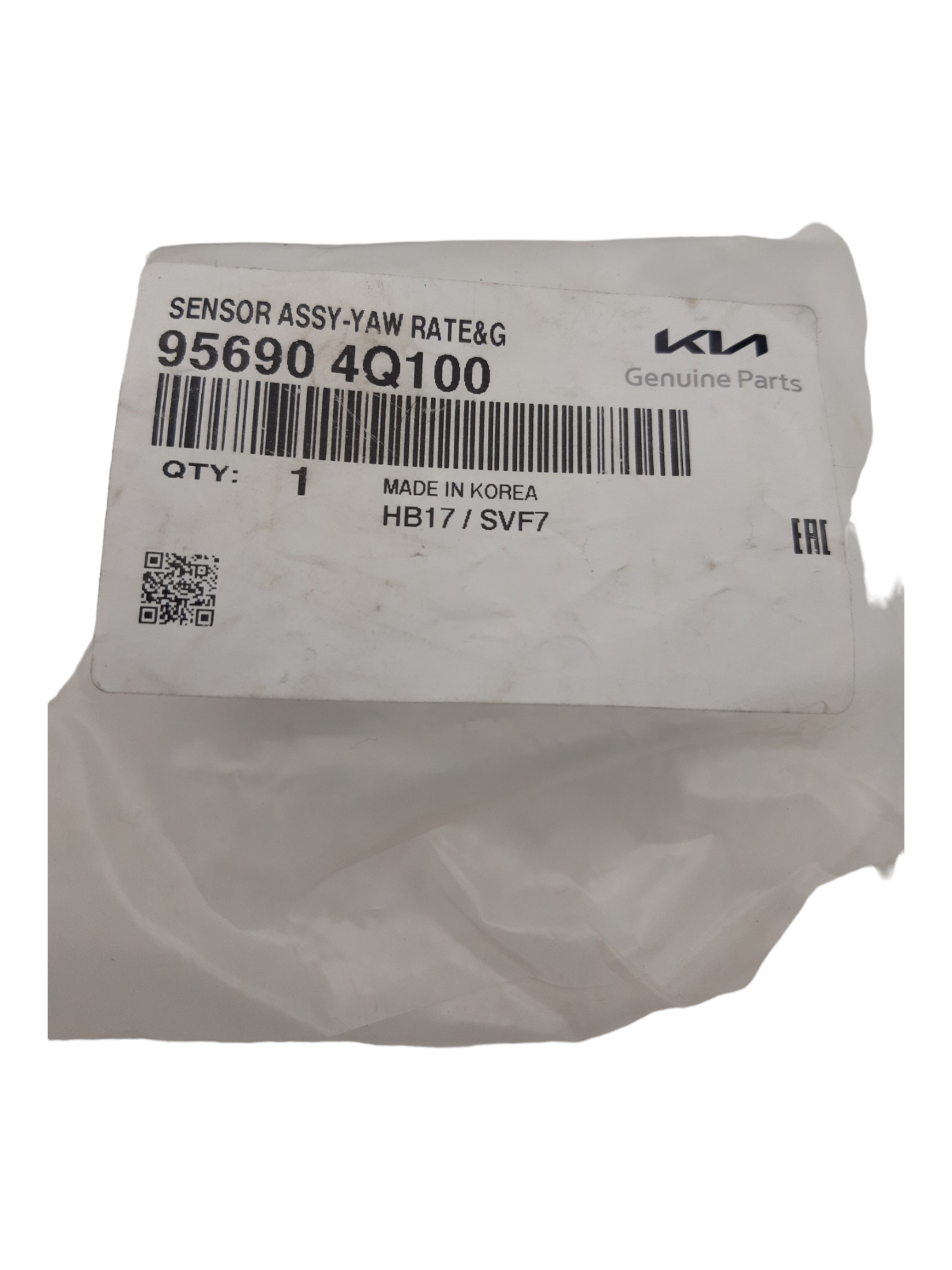 Kia Picanto | Yaw Rate Sensor Assembly | 956904Q100 | GFN Parts