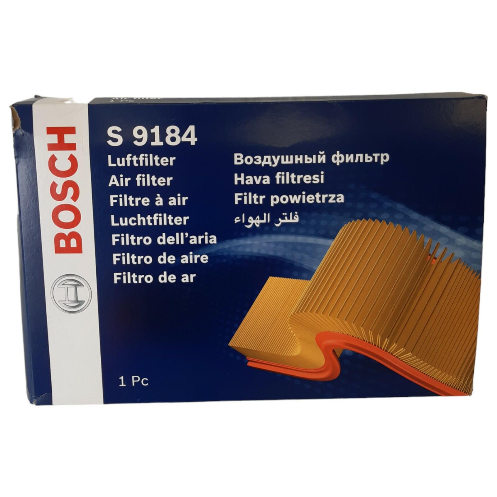 Bosch Air filter fits Mazda 2 Mazda 3 S9184 1987429184