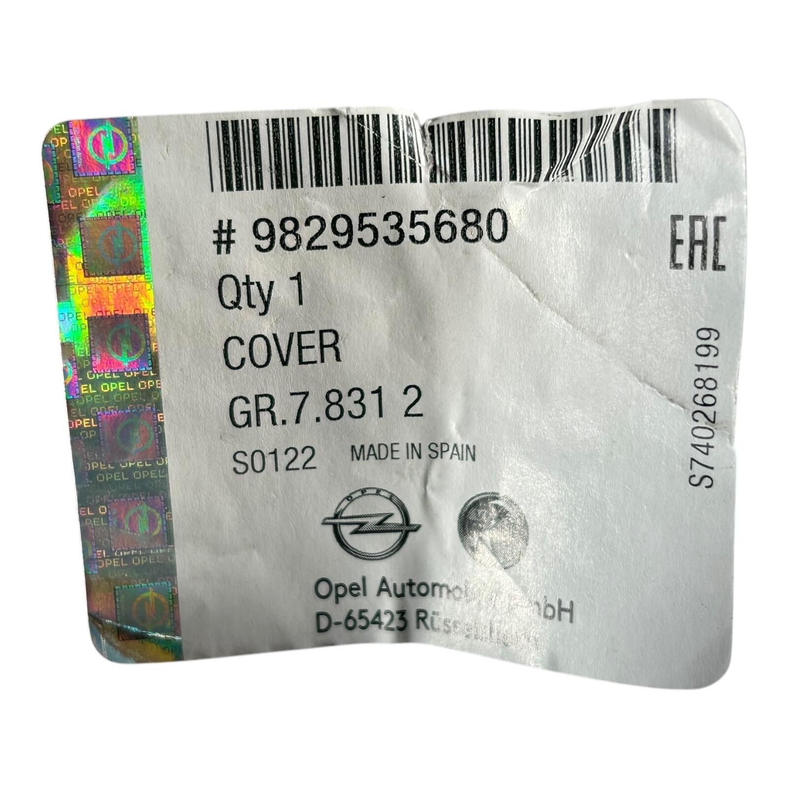 Genuine Vauxhall Corsa F Front grille support panel 9829535680