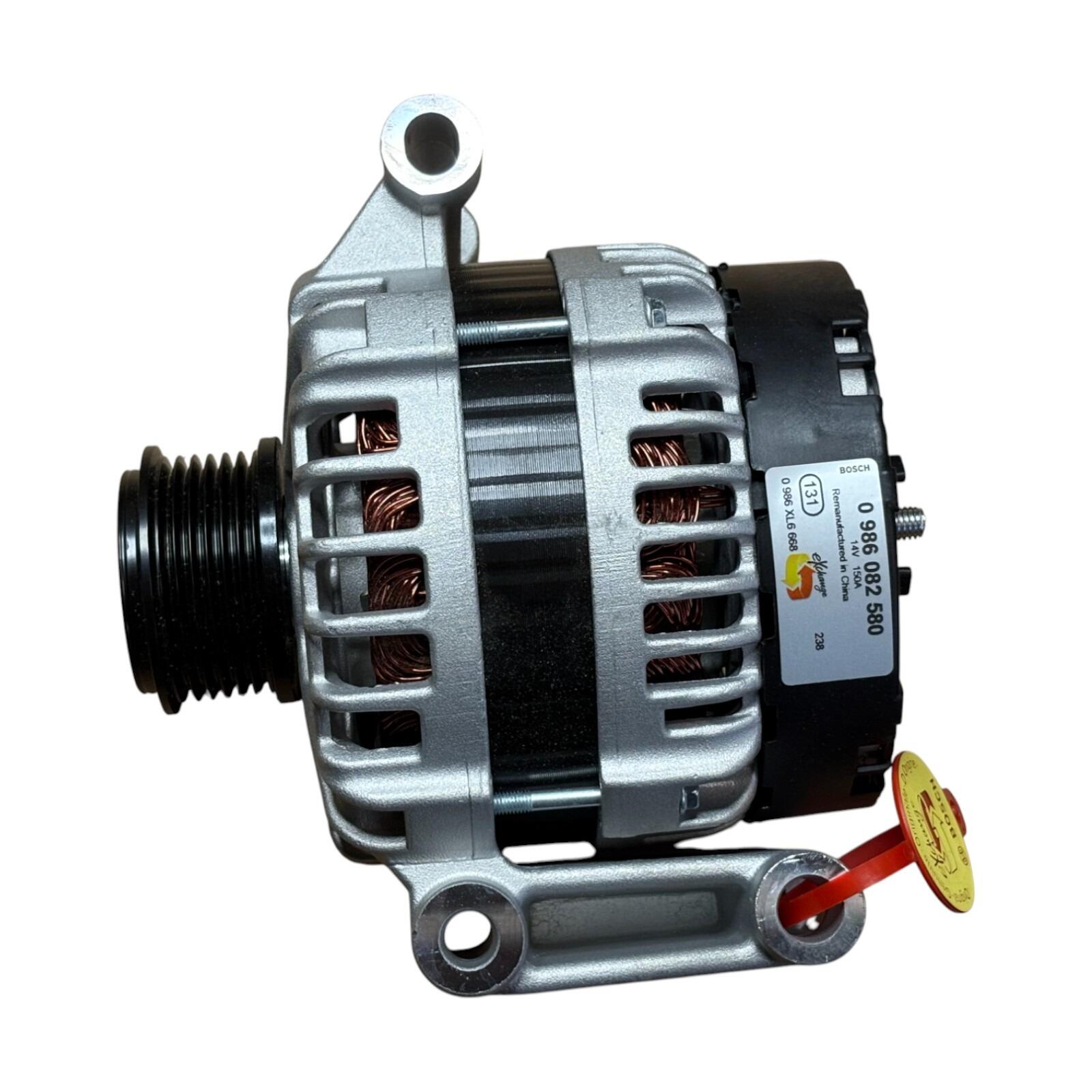 Bosch Alternator 14V 150A Fits Citro n, Ford, Peugeot 0986082580