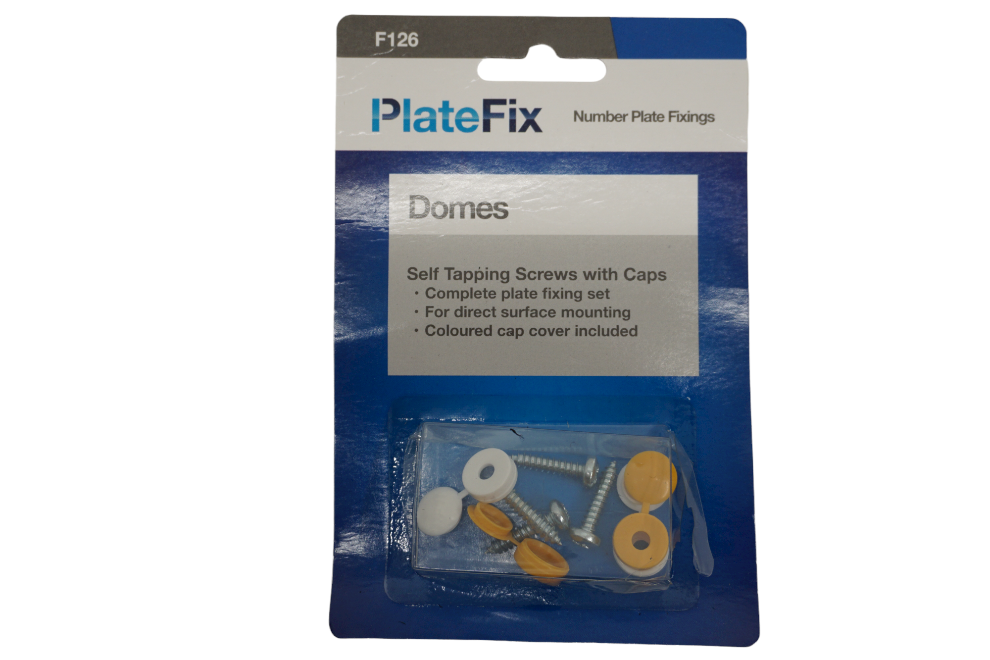 Platefix Domes | Number Plate Fixings | F126 | GFN Parts