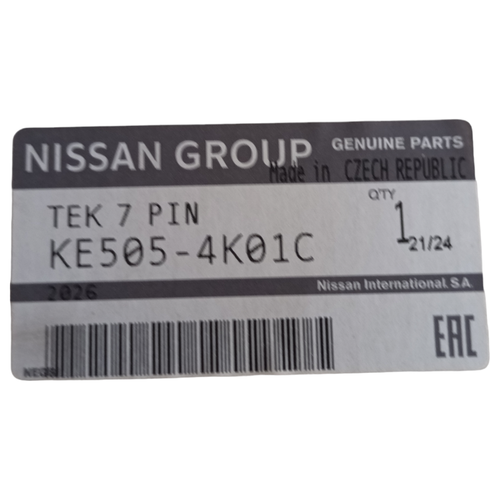 Nissan Navara D23 | TEK 7 Pin Towbar Electrical Kit | KE5054K01C | GFN ...