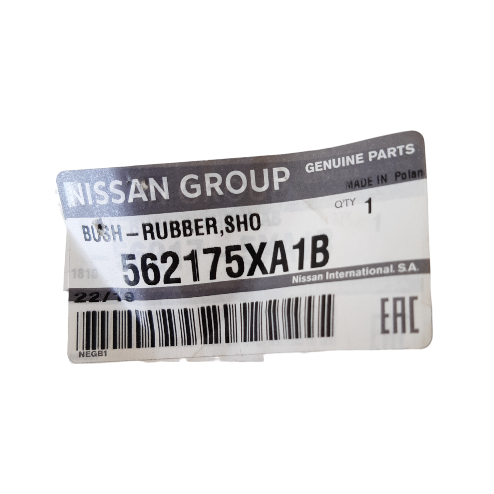 Nissan Navara NP300 D23M | Rubber Shock Absorber Bush | 562175XA1B ...