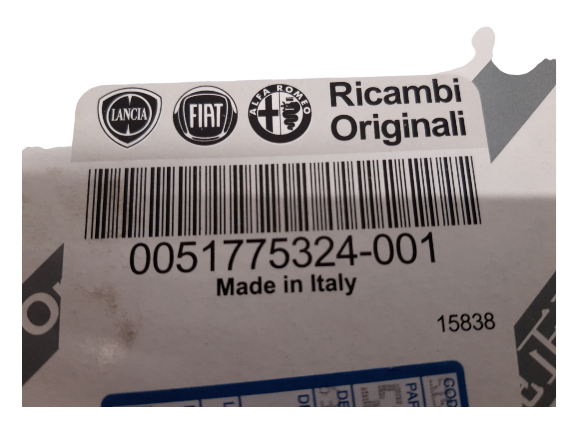 Genuine FIAT Alfa Lancia Air filter 51775324