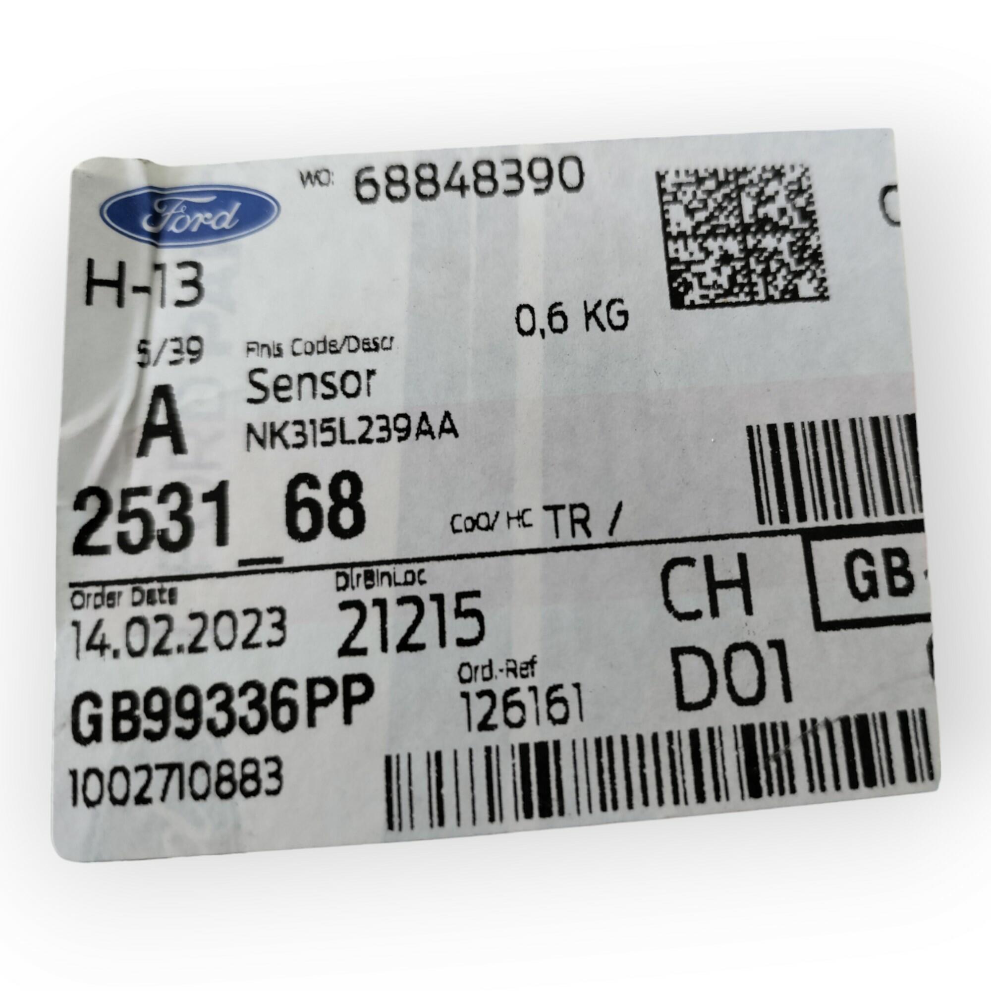 Genuine Ford Transit Lambda sensor assembly 2531168 NK315L239AA