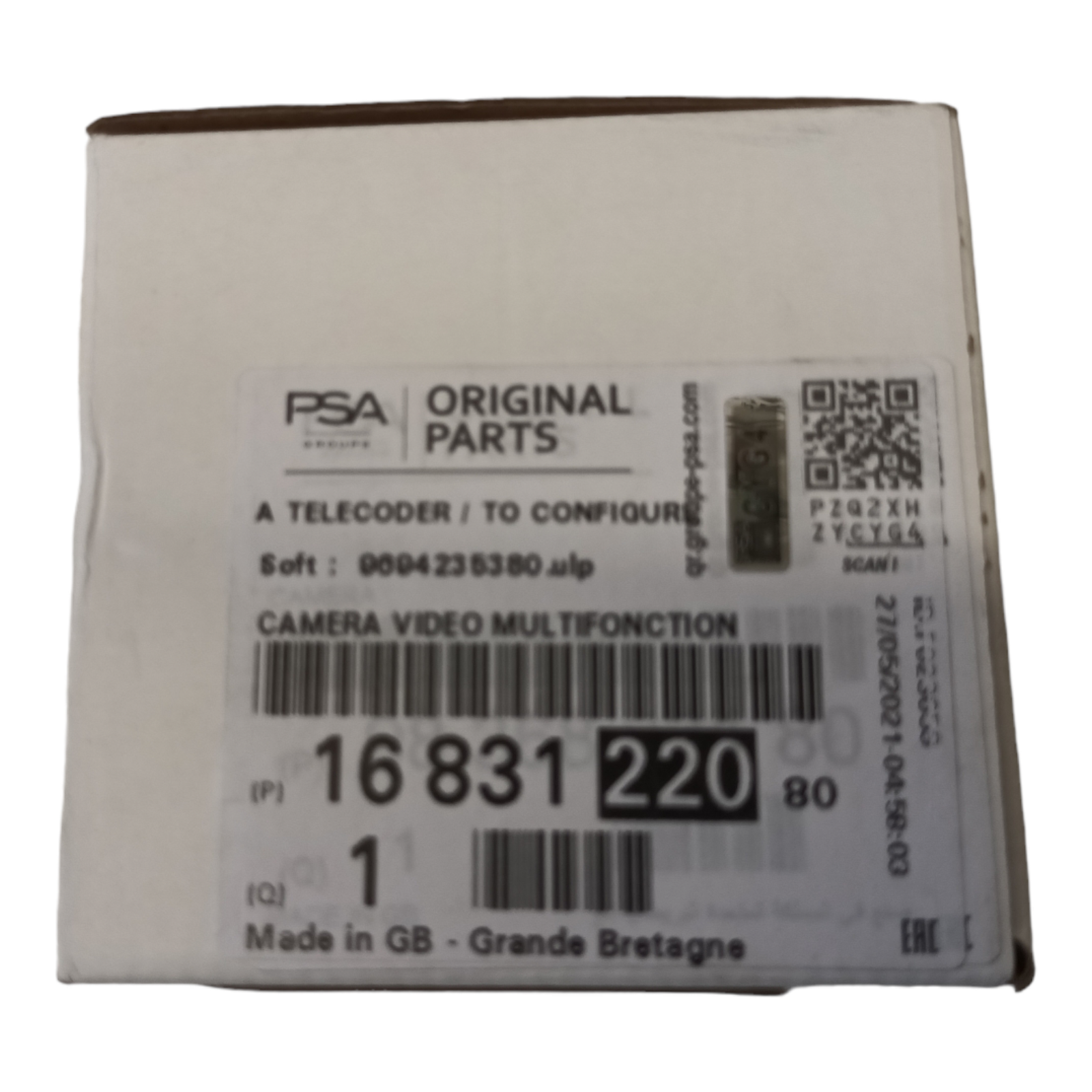 Genuine PSA Vauxhall Front module assembly 1683122080