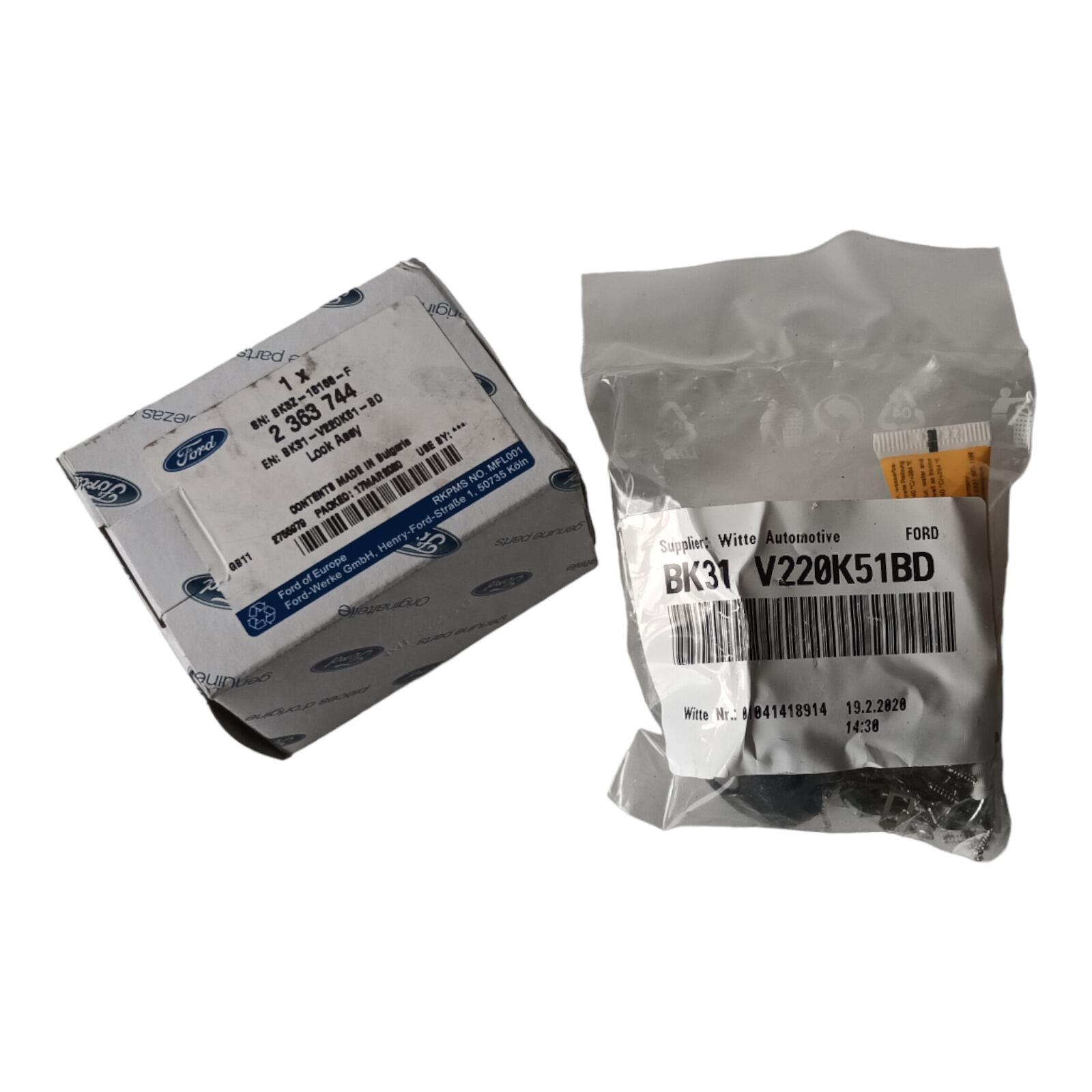 Genuine Ford Transit (TTG) Lock assembly 2363744 BK31V220K51BD