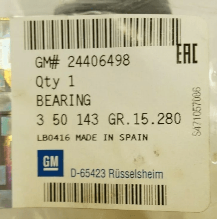 Vauxhall Stabiliser Shaft Bearing 24406498 – OEM Quality