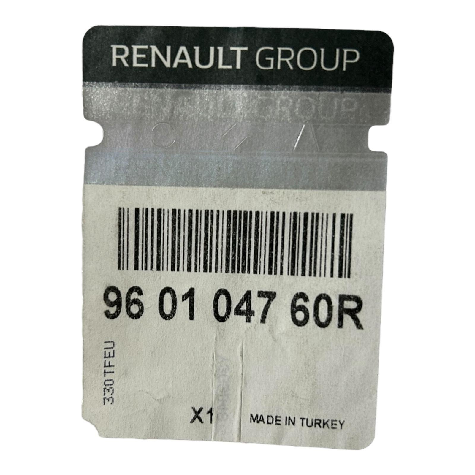 Genuine Renault Clio 5 Front bumper spoiler kit (black) 960104760R