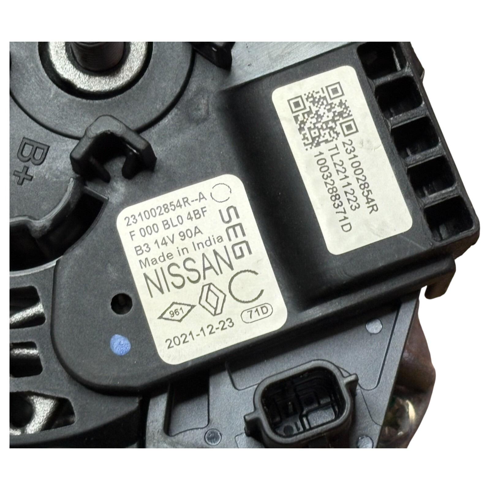 Genuine Dacia Alternator RENAULT DACIA 0,9 1,2 231002854R – VIN Requir