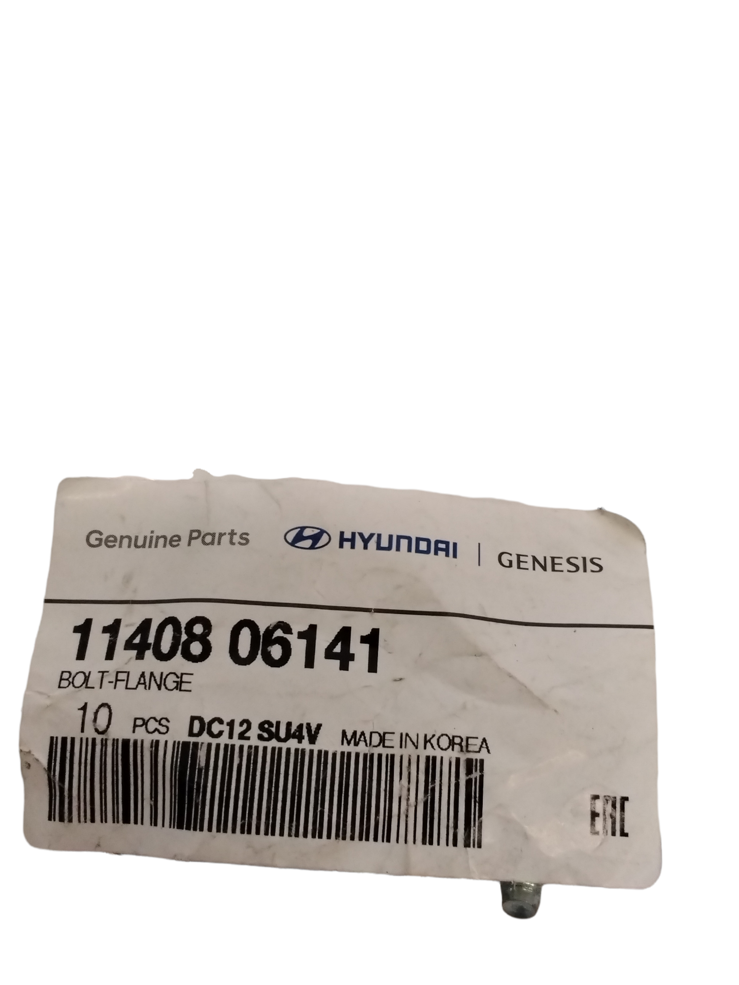 Genuine Hyundai / KIA Flange Bolt 1140806141