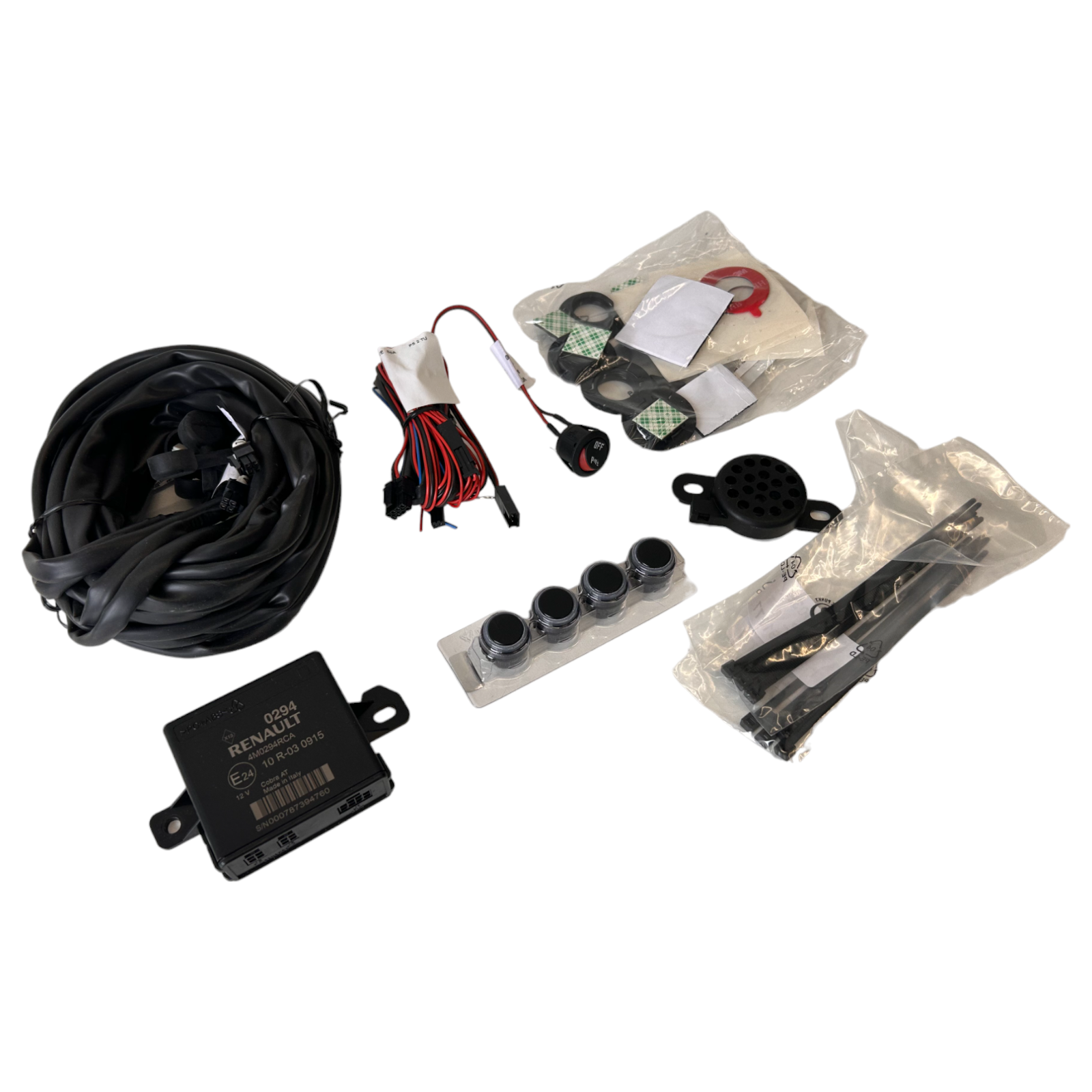 Genuine Renault Kadjar (HFE) Rear parking sensor kit 8201537455