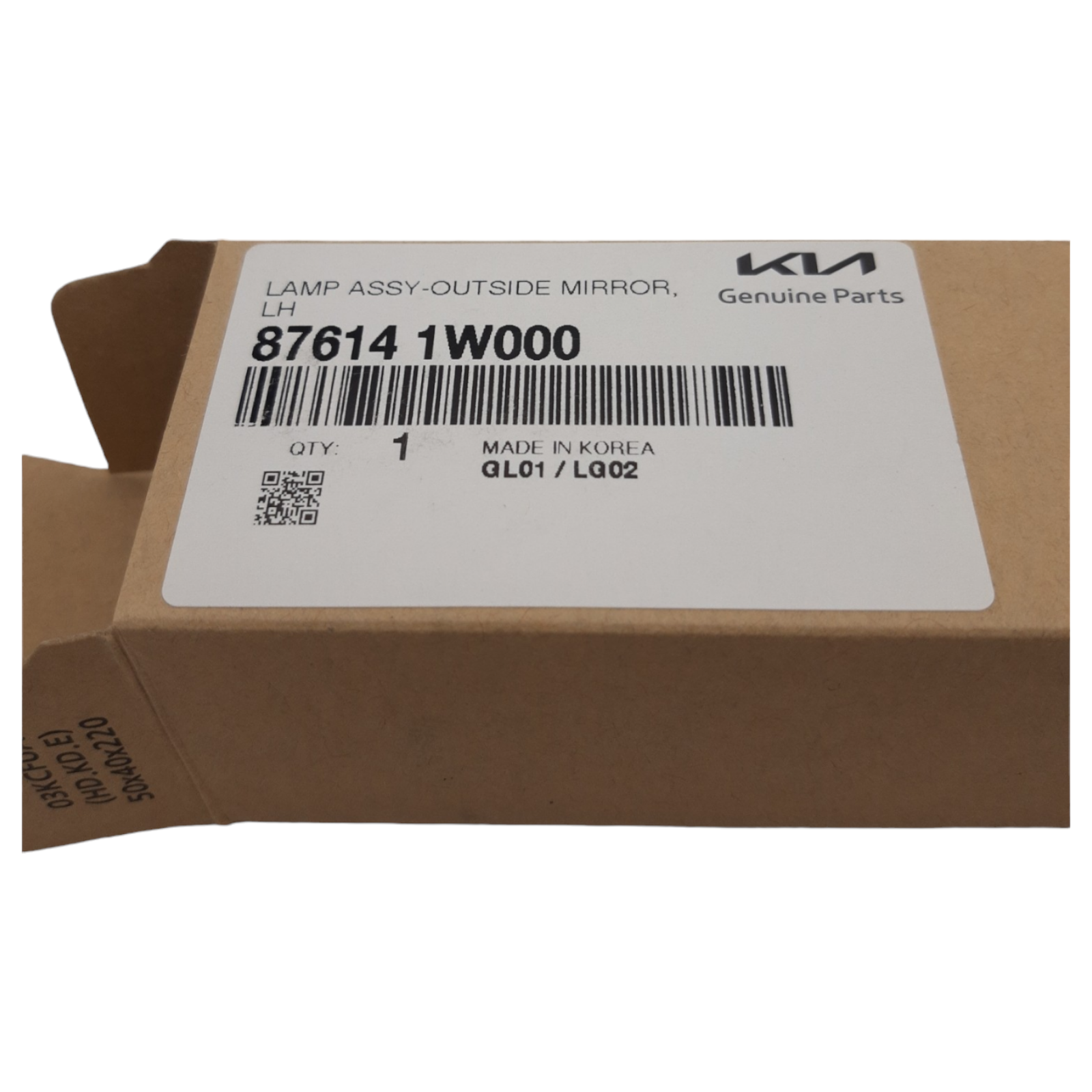 Kia Rio | LH Wing Mirror Indicator Light /Lamp Assembly | 876141W000 ...