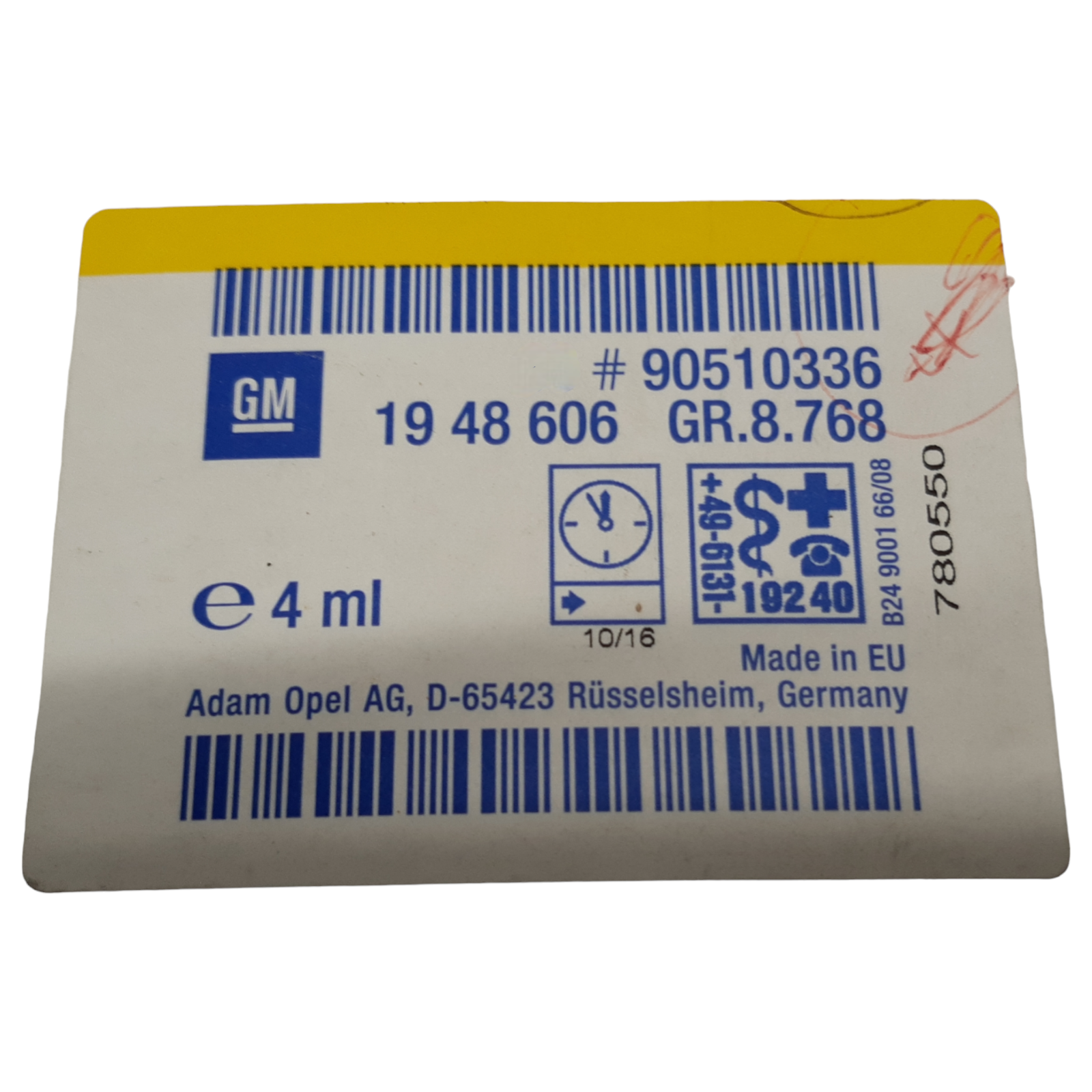 Vauxhall | Special Lubricant 4ml Sachet | 90510336 | GFN Parts