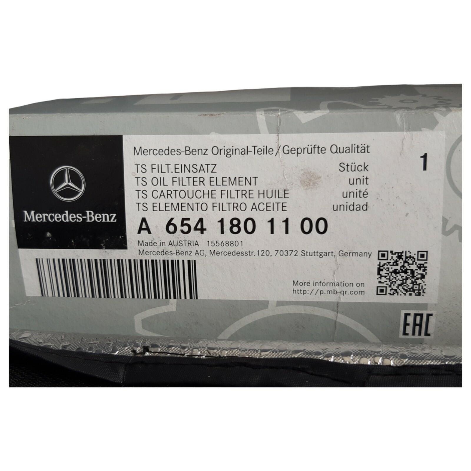 Genuine Mercedes OM654 OM656 Oil filter A6541801100