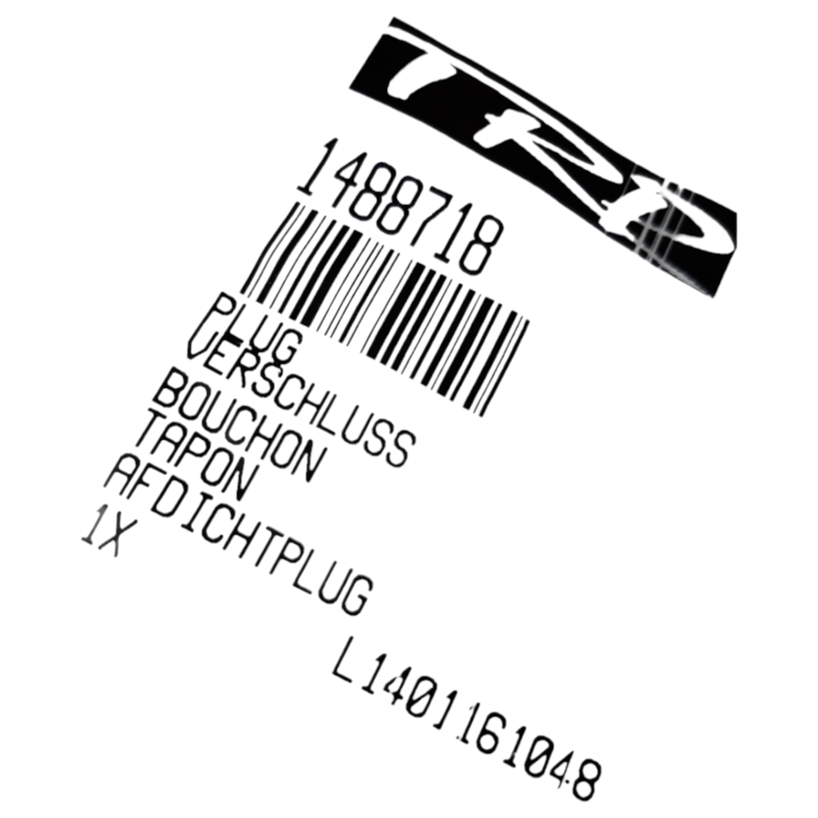 TRP Trailer axle sealing plug 1488718