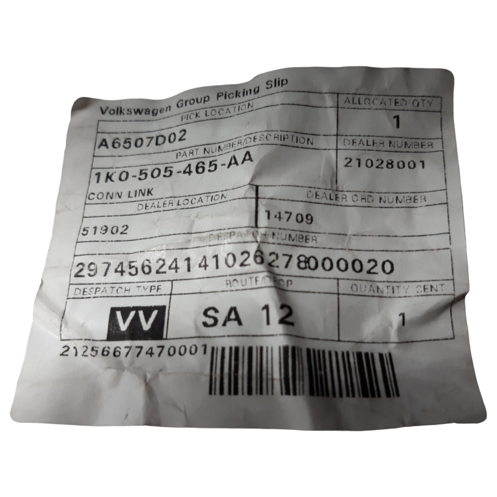 Genuine Audi SEAT Skoda Volkswagen Rear stabiliser sway bar link ...