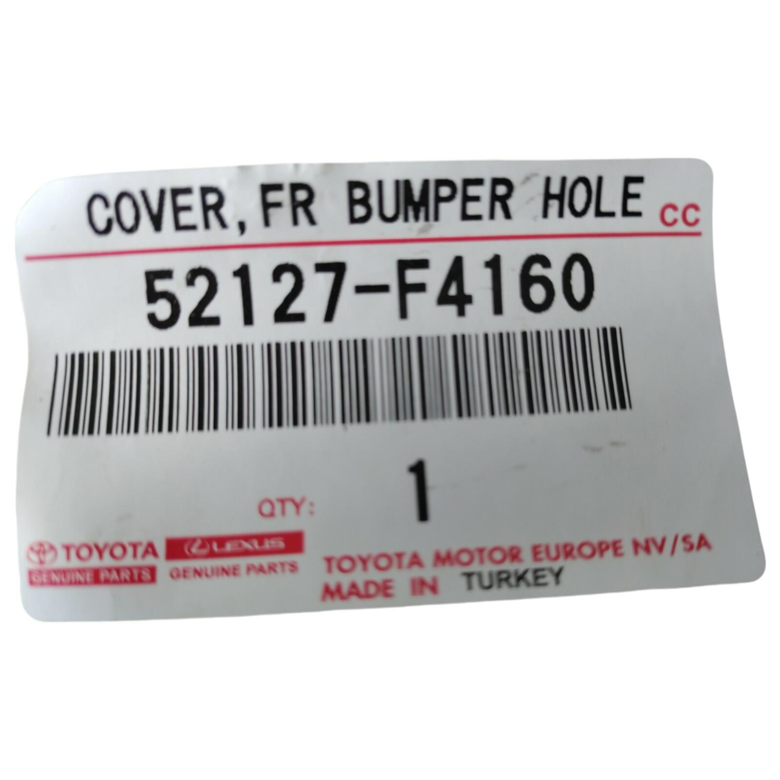 Genuine Toyota CH-R RH OS Front bumper insert 52127F4160