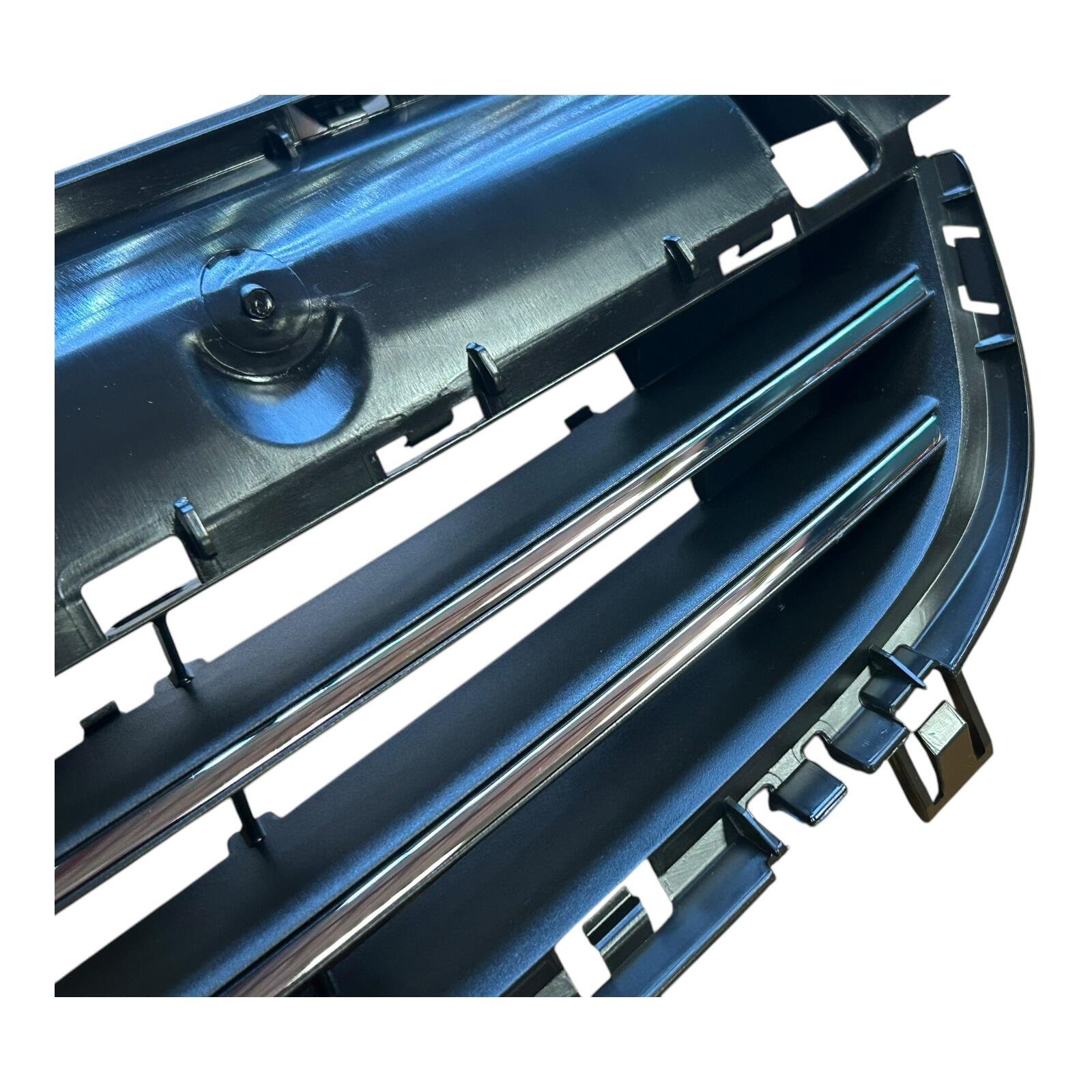 Genuine Vauxhall Zafira B Radiator grille (black) with chrome mouldings ...