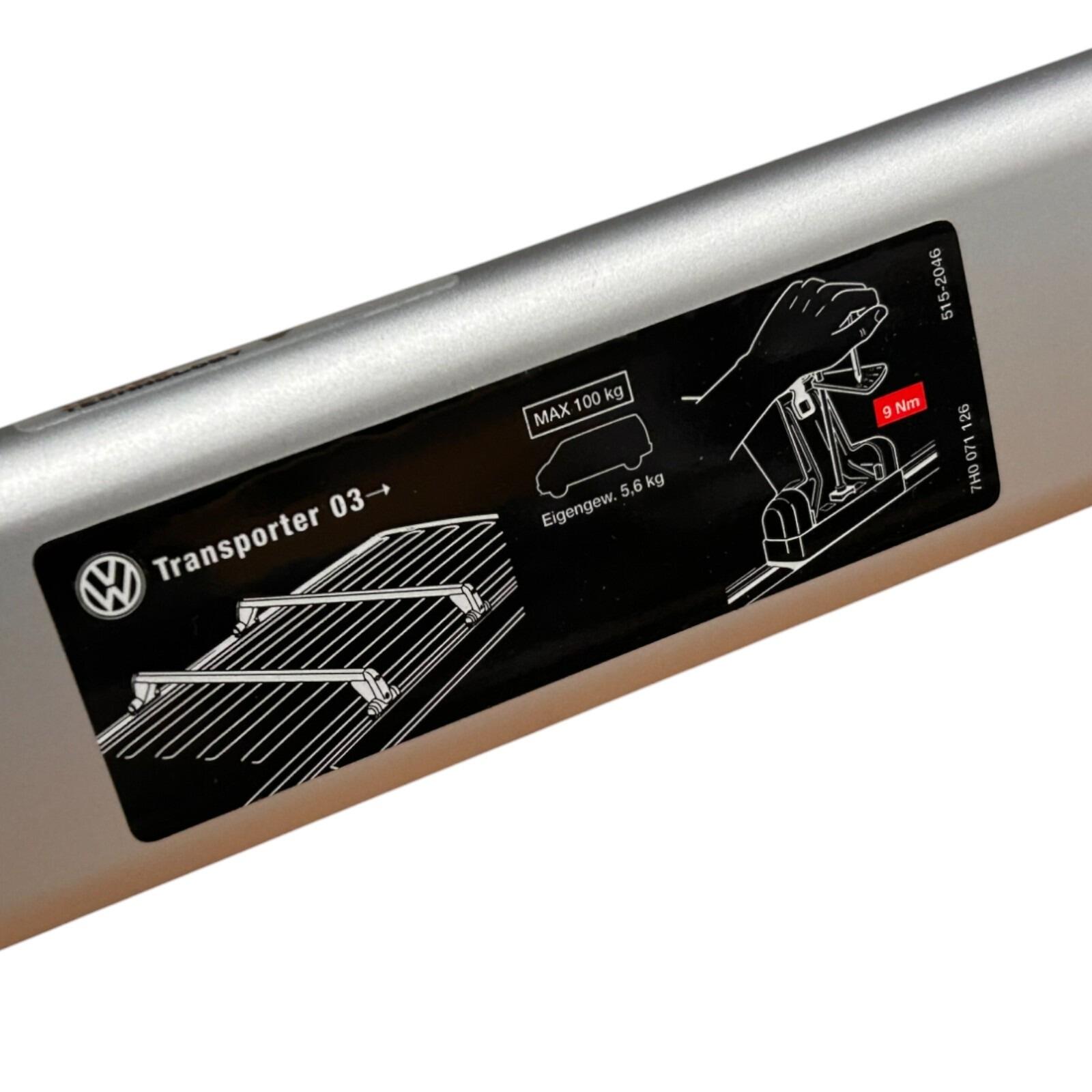 Genuine Volkswagen Transporter California Roof bars (lockable) 7H0071126