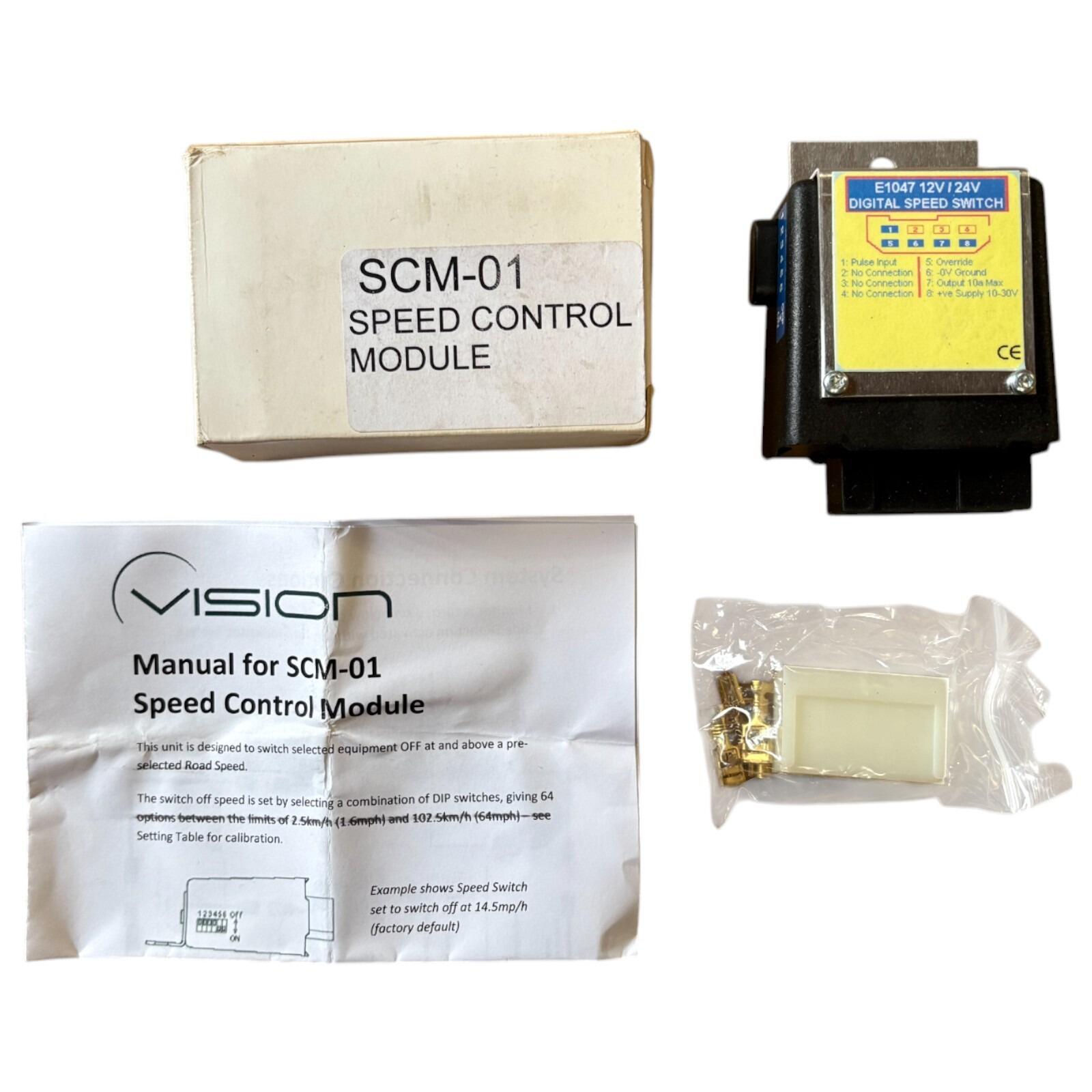 Vision UK Digital speed control module SCM01