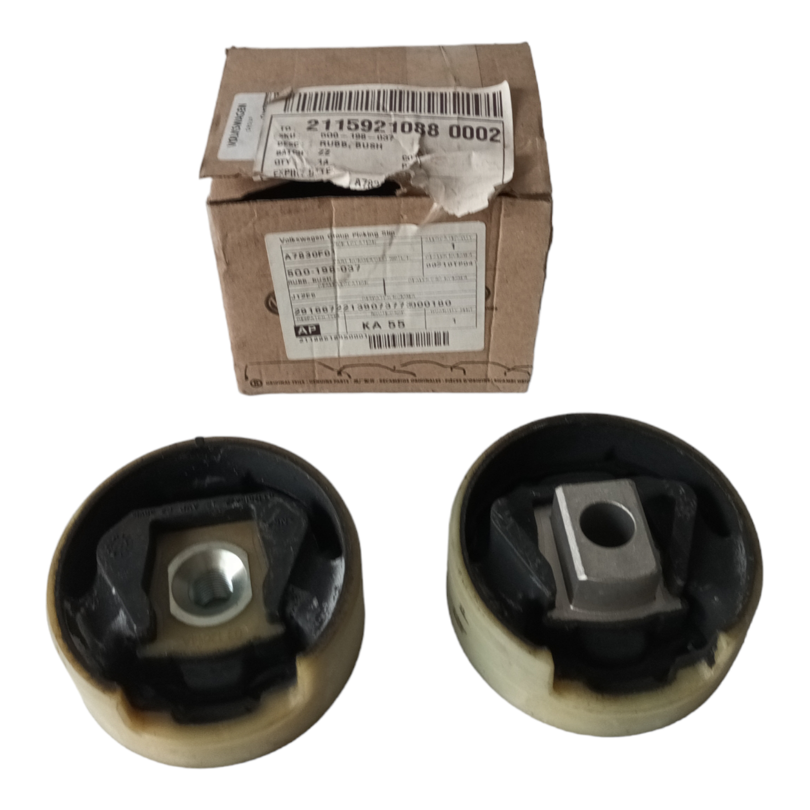 Volkswagen | Rubber Bushes Set | 5Q0198037 | For Audi, SEAT, Skoda, VW ...