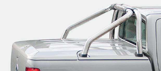 Volkswagen Amarok | Natural Grey 3 Piece Hard Tonneau Load Cover ...