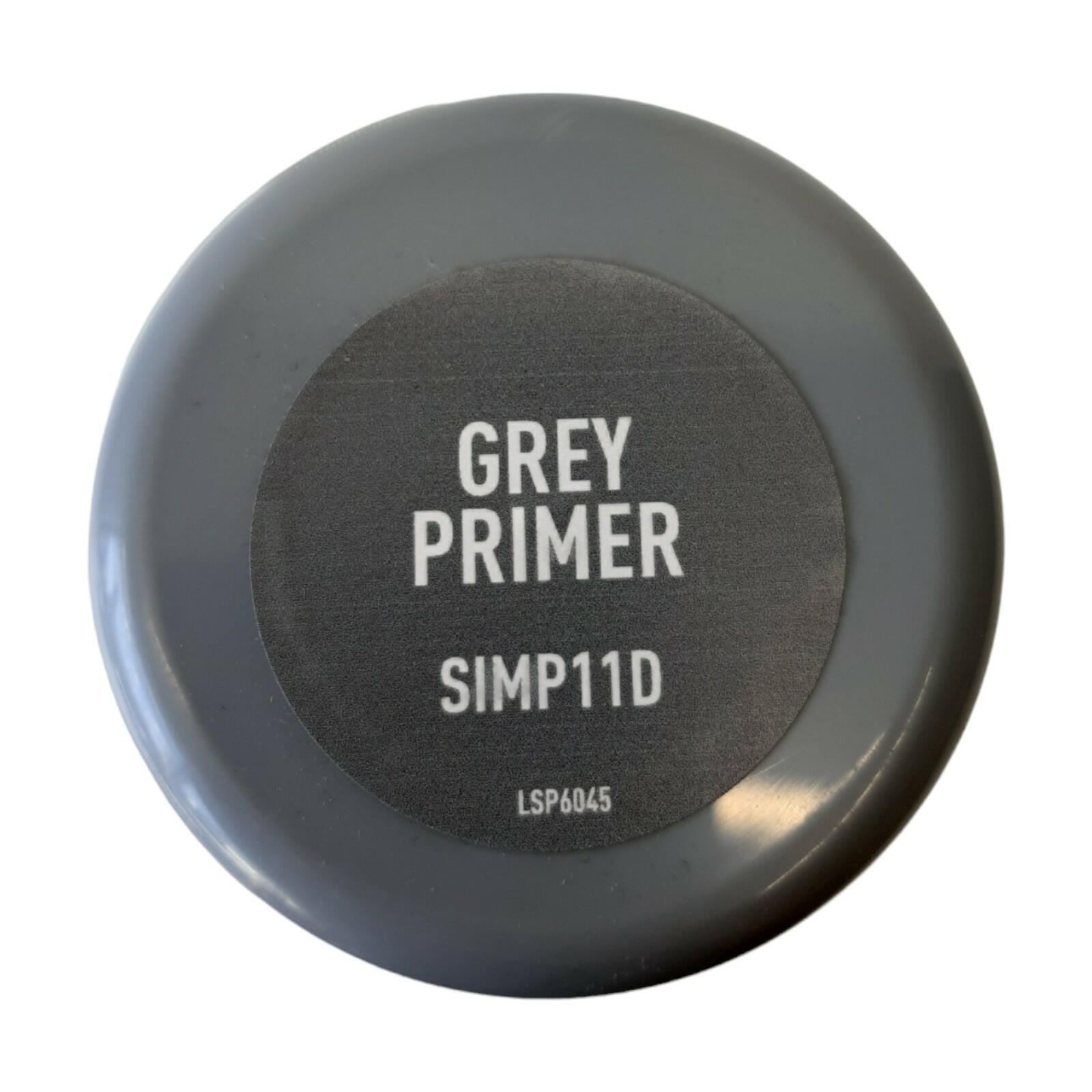 Simoniz Acrylic Grey Primer Spray Paint 500mL Strong SIMP11D – VIN Req