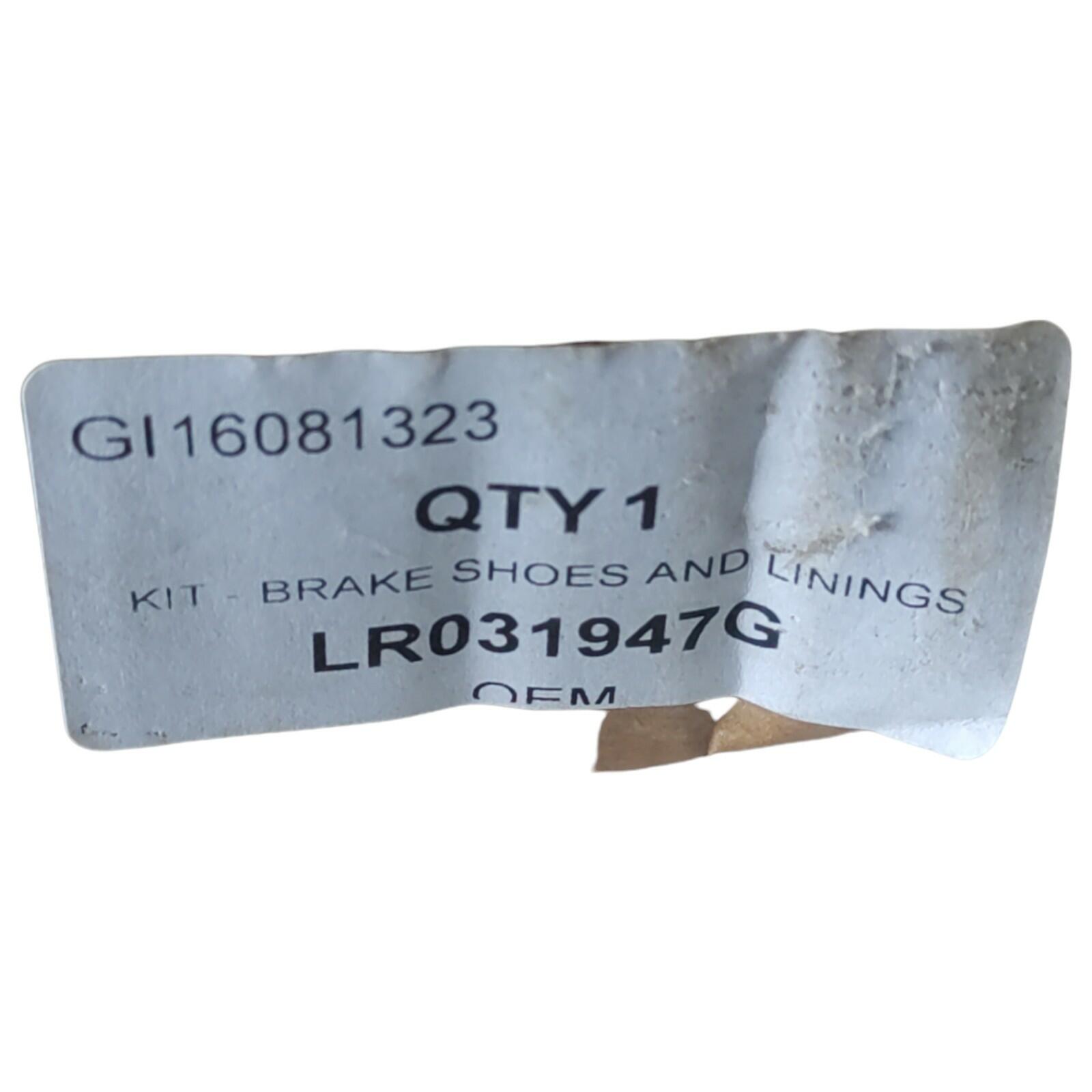 Brake Shoes & Linings Kit fits Land Rover GI16081323 OEM LR031947G