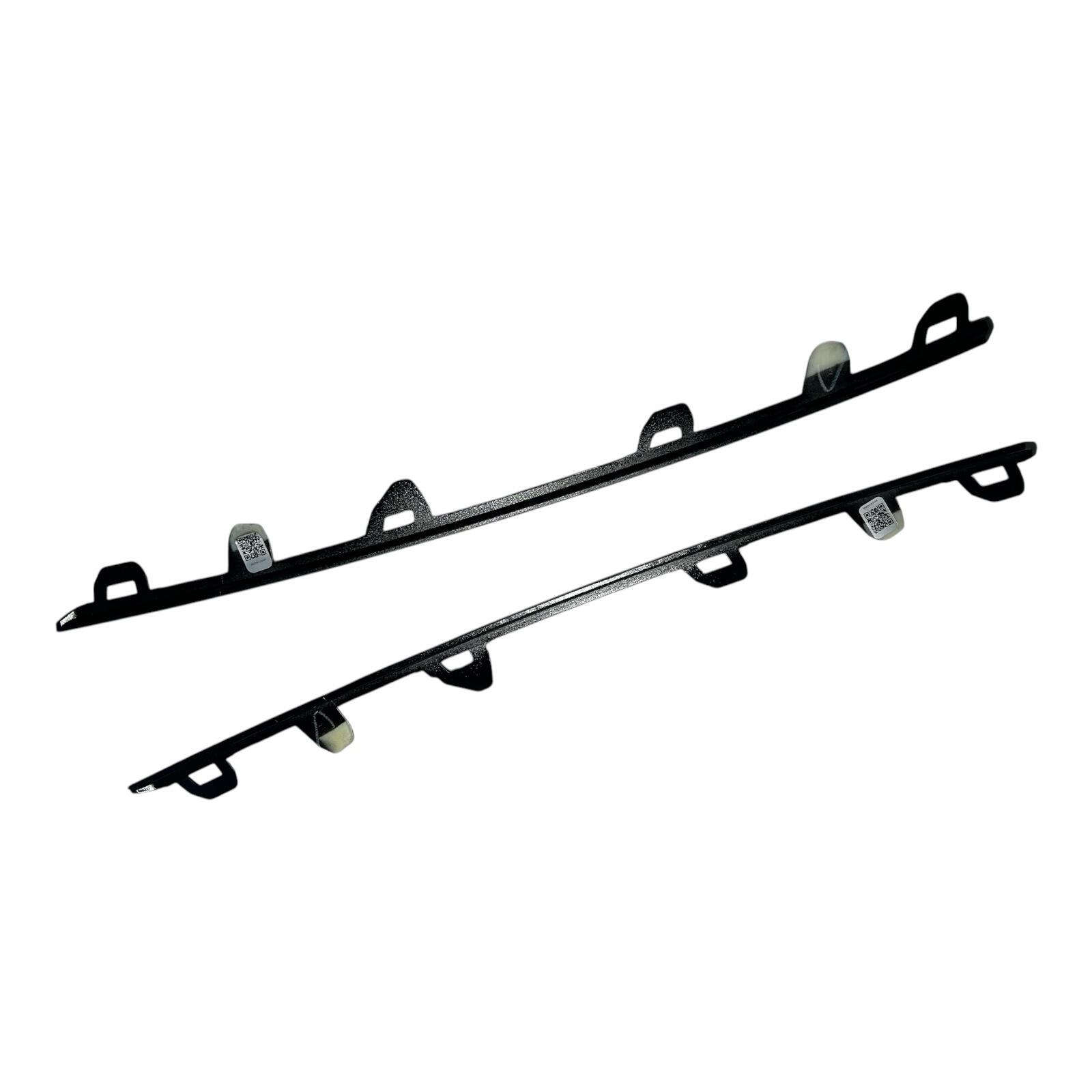 Genuine Renault Clio 5 Front bumper spoiler kit (black) 960104760R