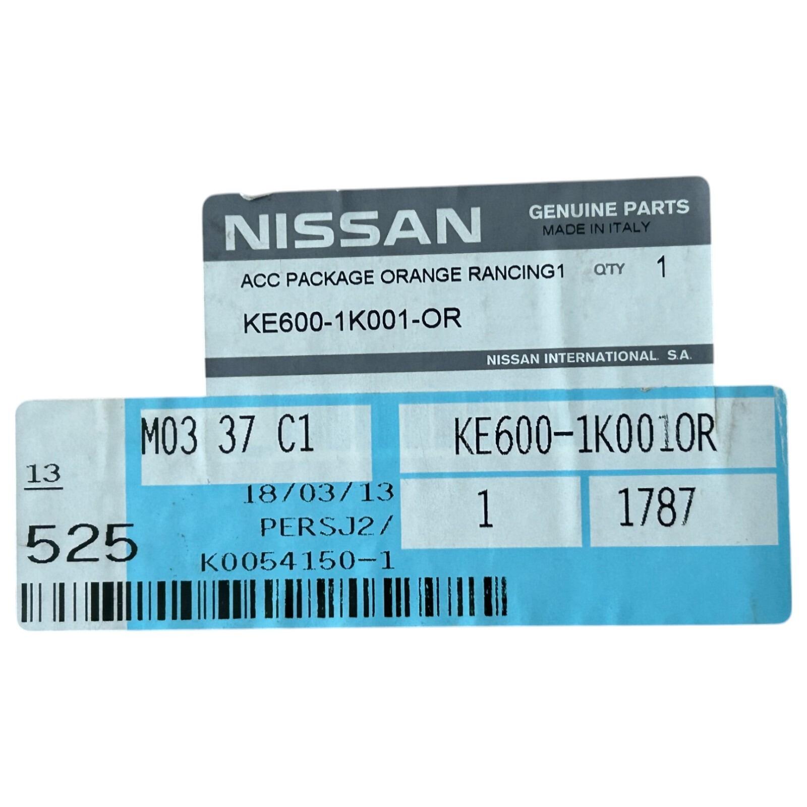 Genuine Nissan Juke Styling (orange) KE6001K001OR