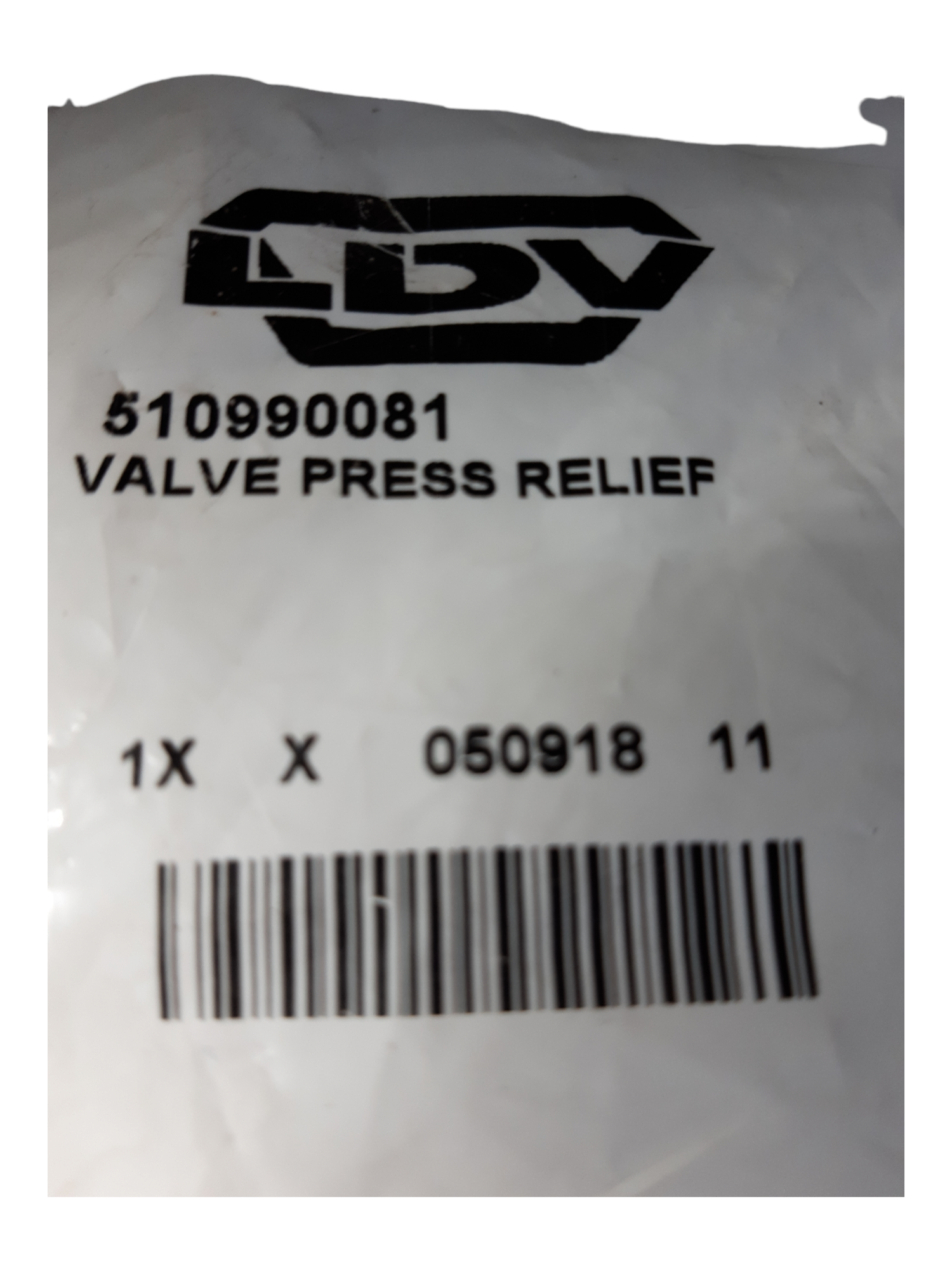 LDV | Pressure Relief Valve | 510990081 | GFN Parts