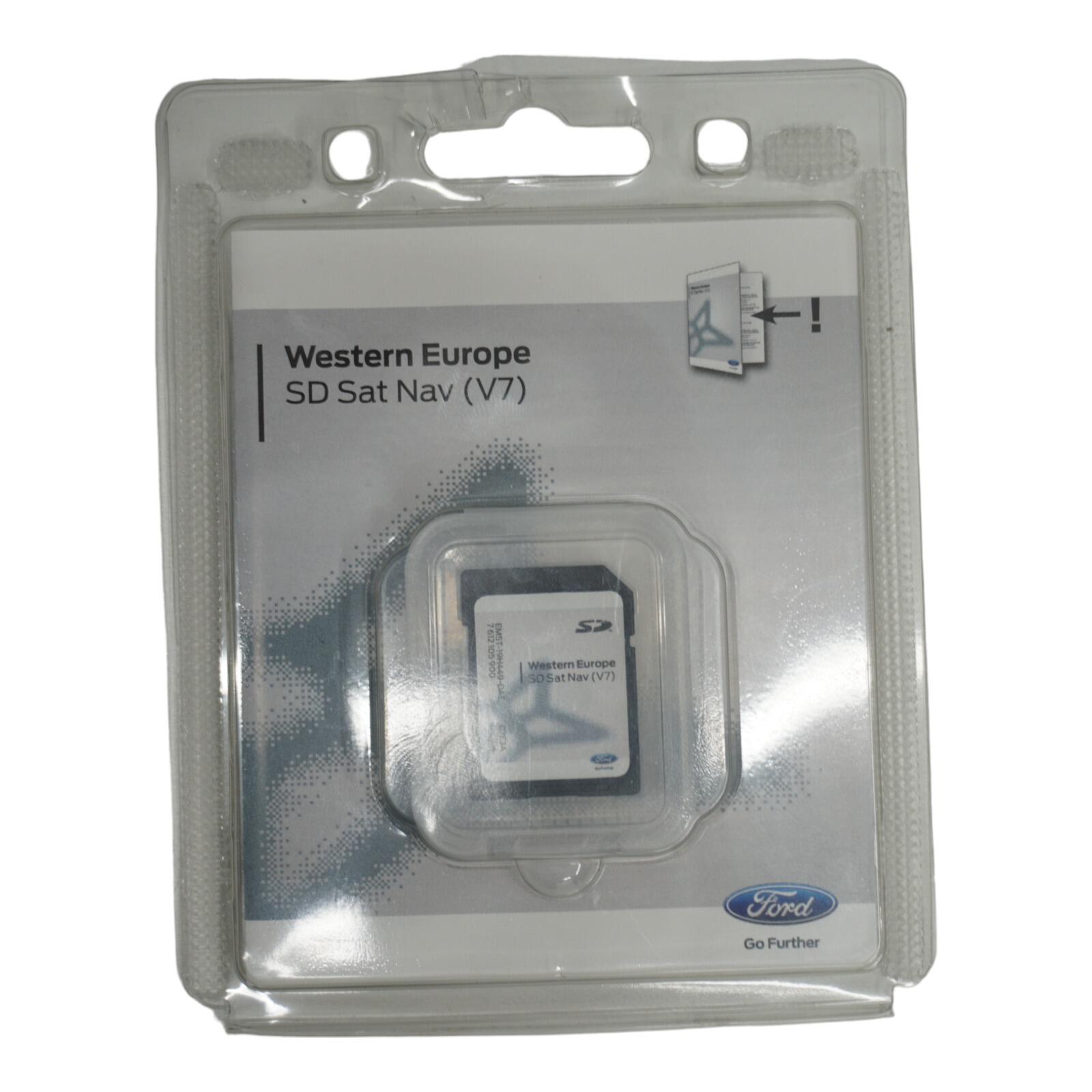 Genuine Ford Non-Touch Screen Sony SAT NAV Map 2017 SD Card V7 ...