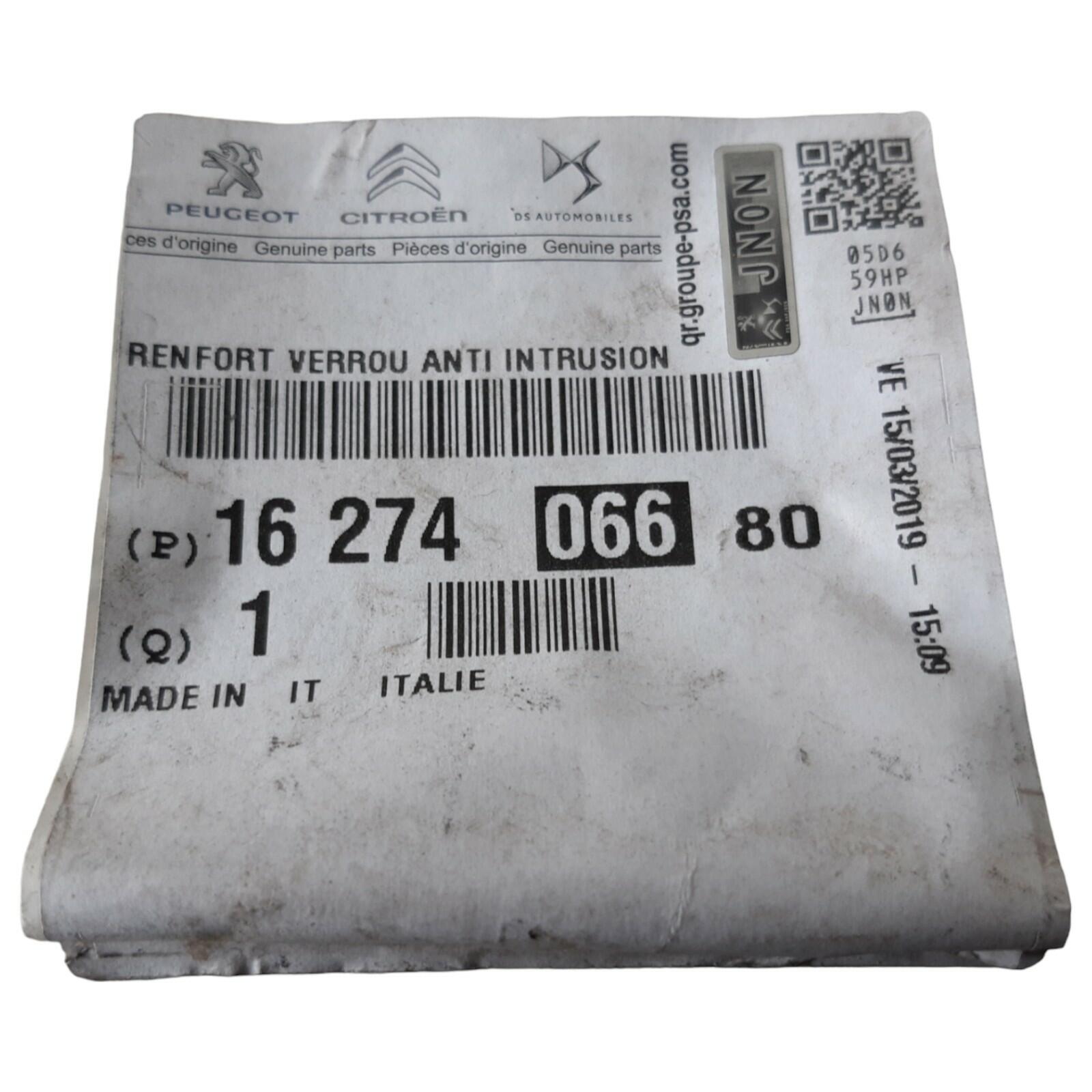 Genuine PSA Citroen Relay Rear door reinforcement 1627406680