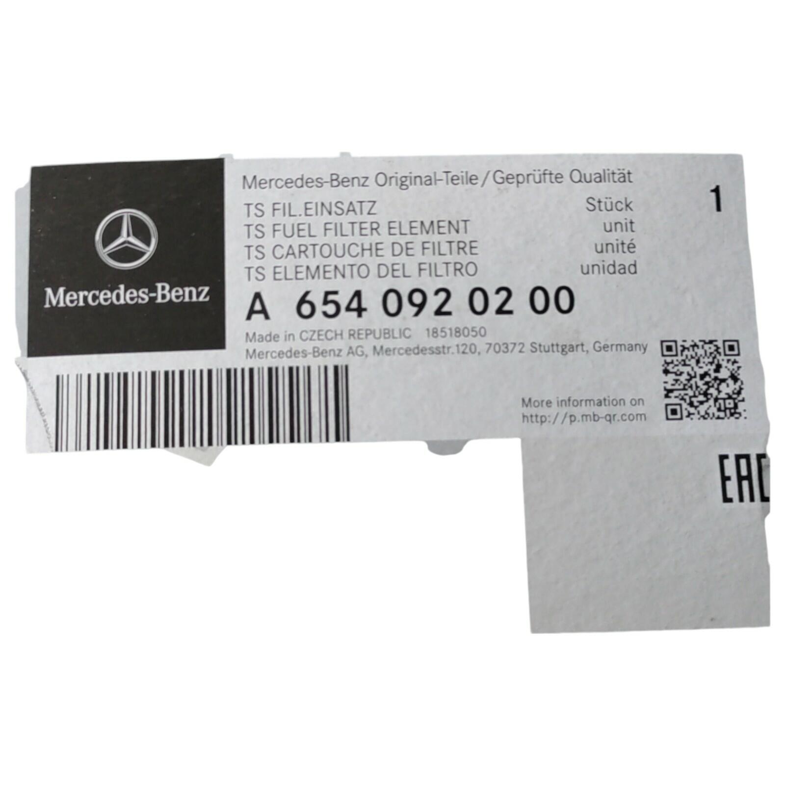 Genuine Mercedes Sprinter Fuel filter A6540920200