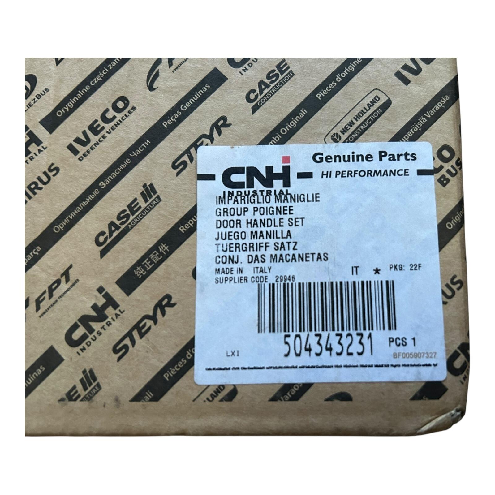 Genuine Iveco Trakker / Stralis Door handle set 504343231