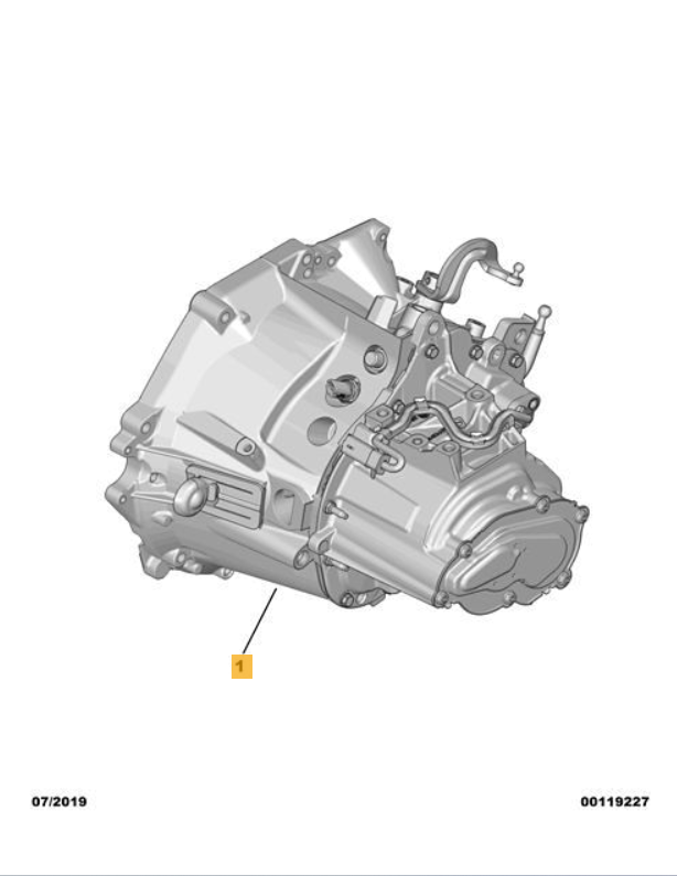 PSA Peugeot 3008 | Stand Exch Manual Transmission Gearbox | 1663311880 ...