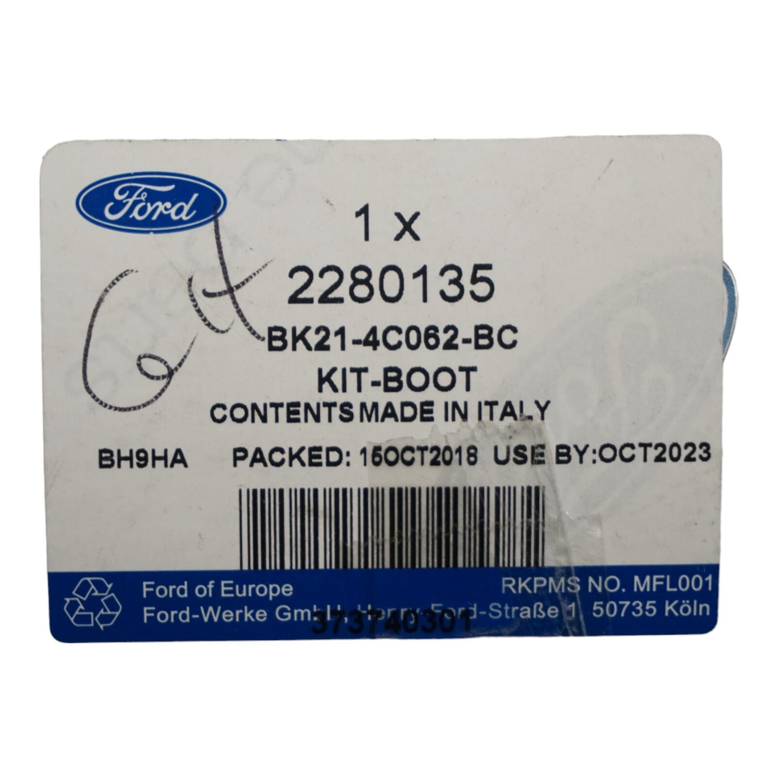 Genuine Ford Transit / Tourneo Custom Transit CV Boot kit 2280135