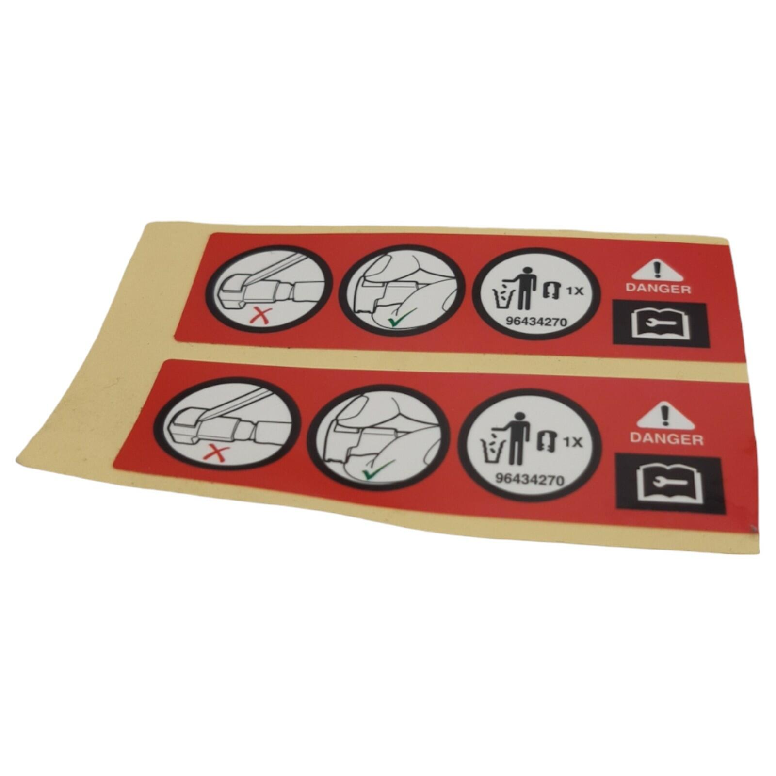 Vauxhall | Caution Sticker / Label | 42680760 | GFN Parts