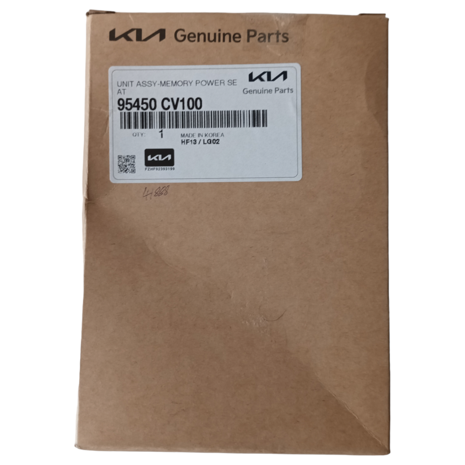Genuine KIA Power seat memory module 95450CV100