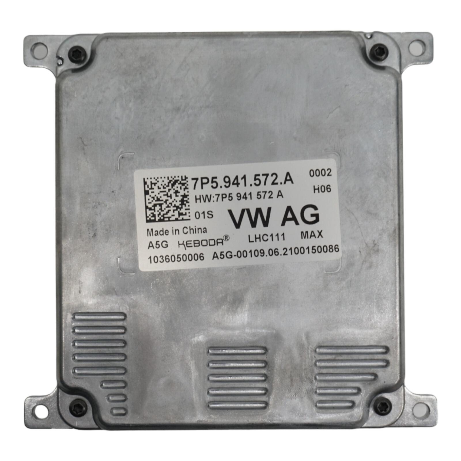 Genuine Volkswagen LED Adaptive headlight control module 7P5941572A