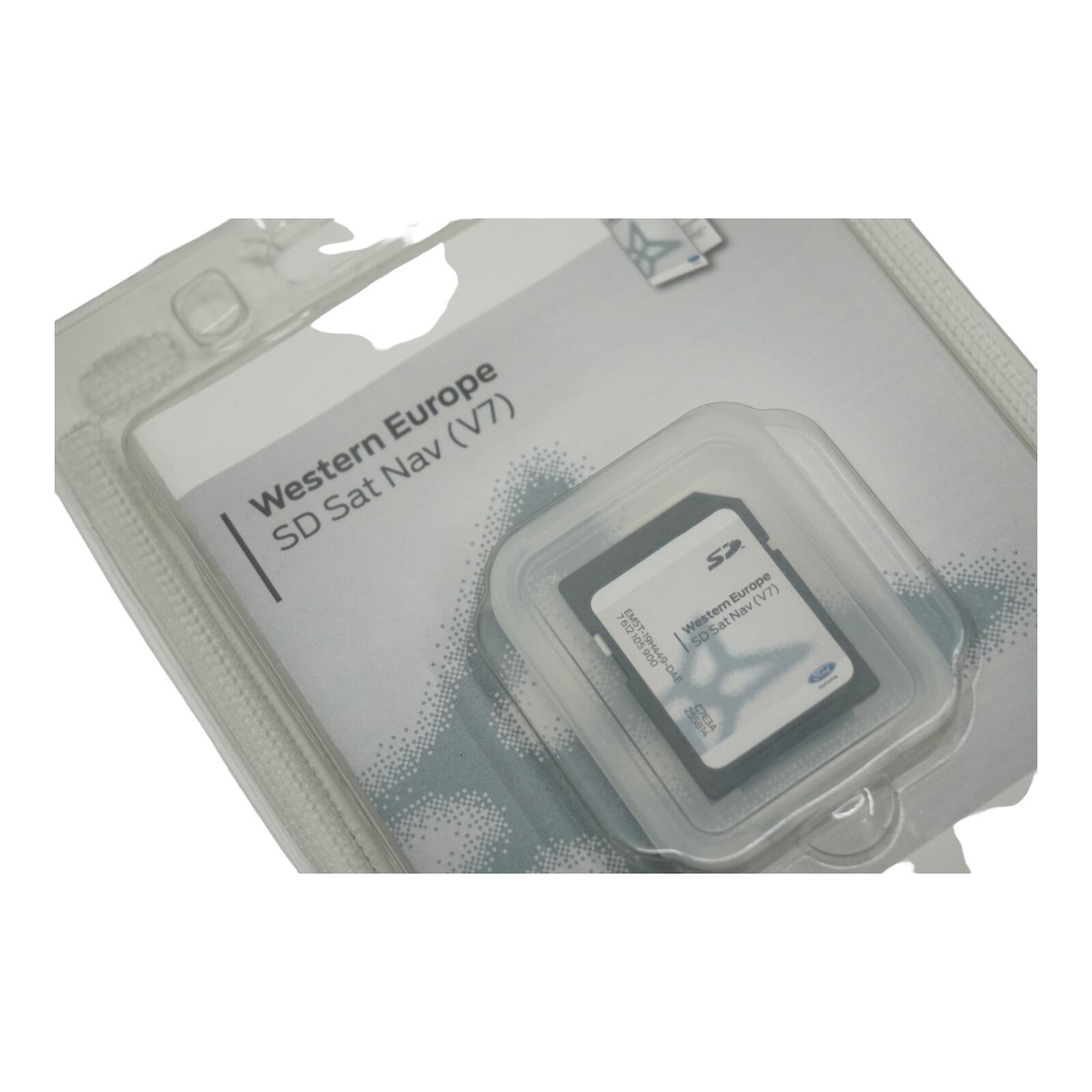 Genuine Ford Non-Touch Screen Sony SAT NAV Map 2017 SD Card V7 ...