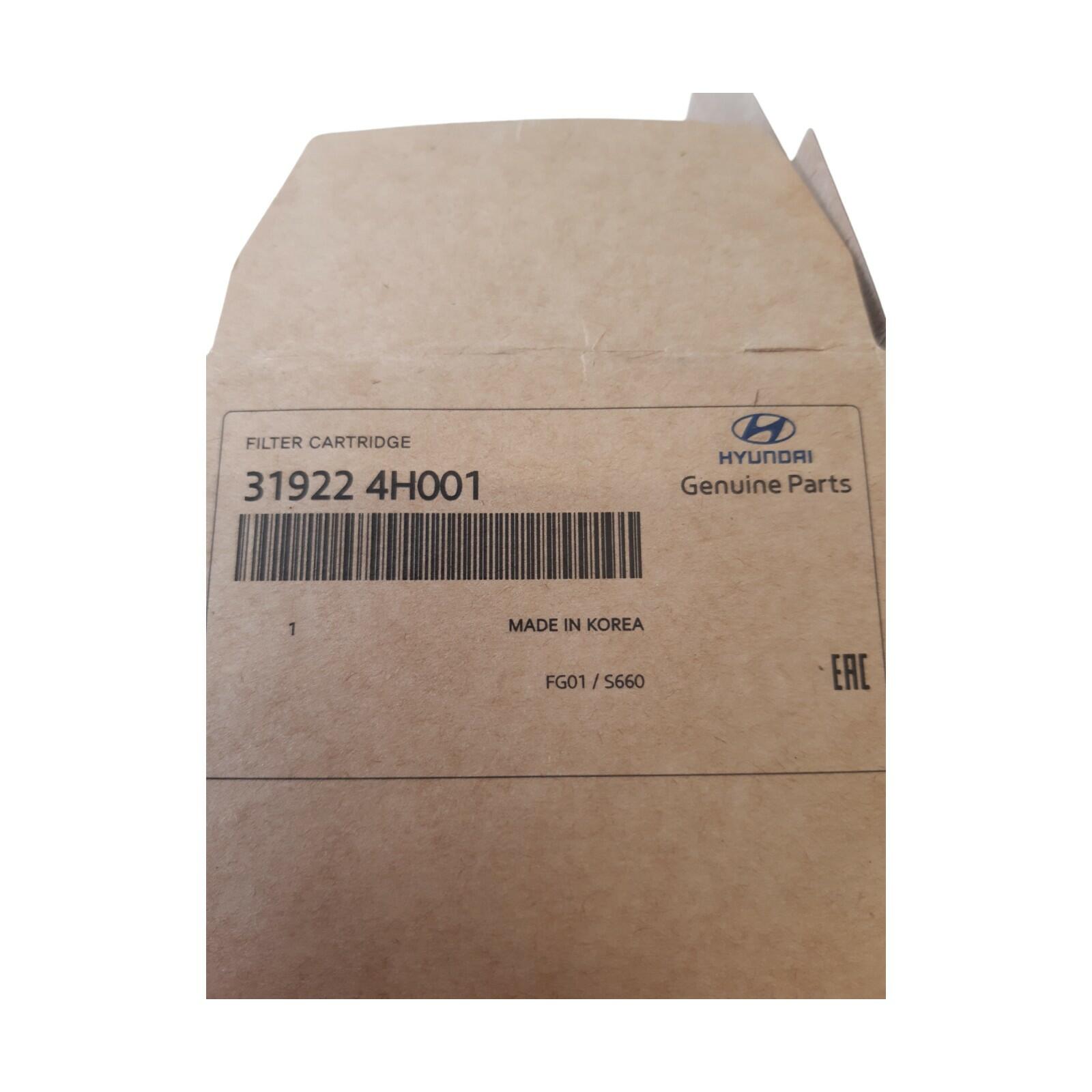 Genuine Hyundai / KIA Fuel filter 319224H001