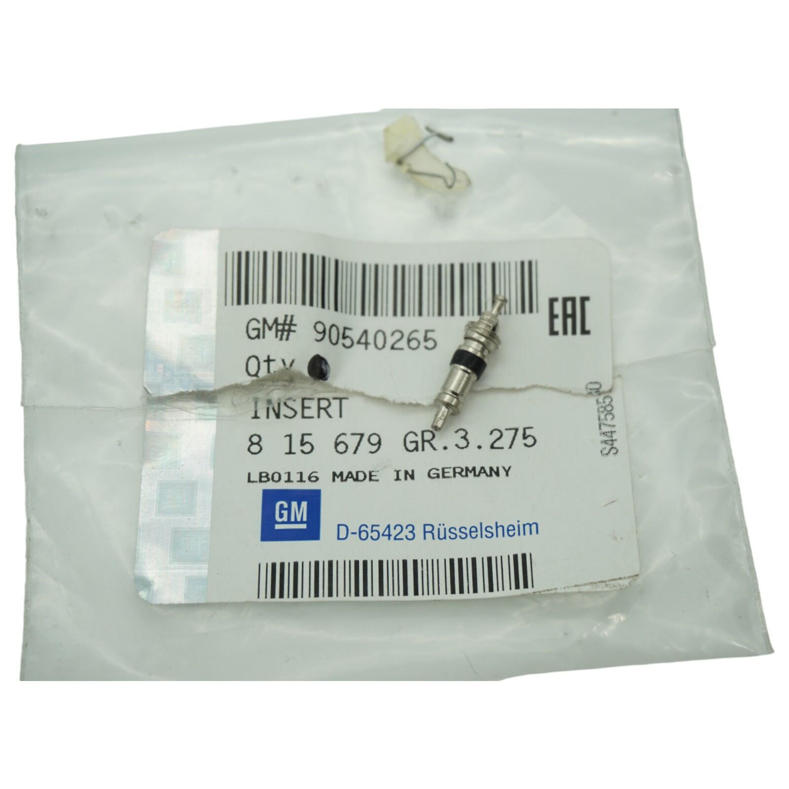 Genuine Vauxhall Tyre valve 90540265