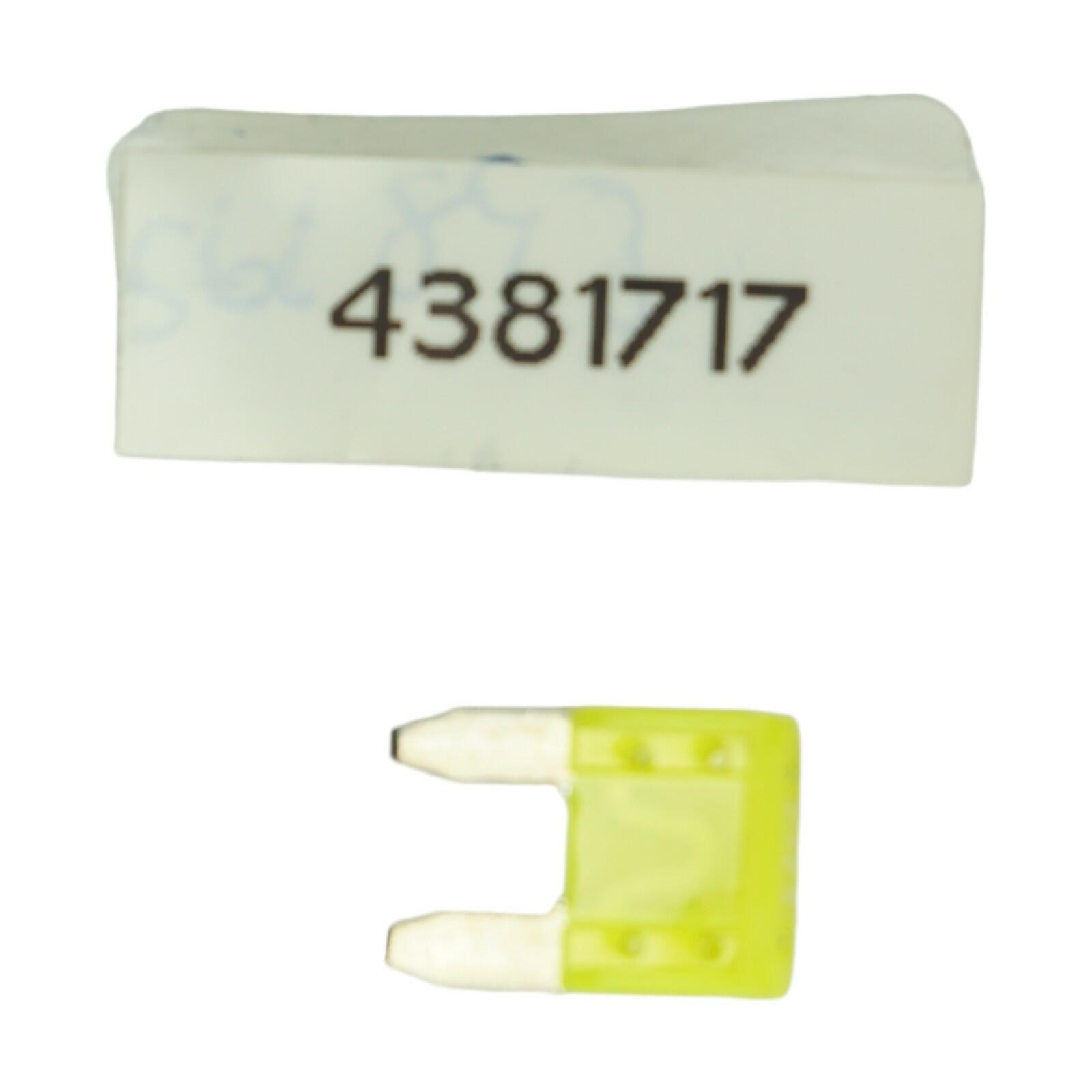 Ford | 20 Amp Circuit Breaker Yellow Mini Fuse | 4381717 | GFN Parts