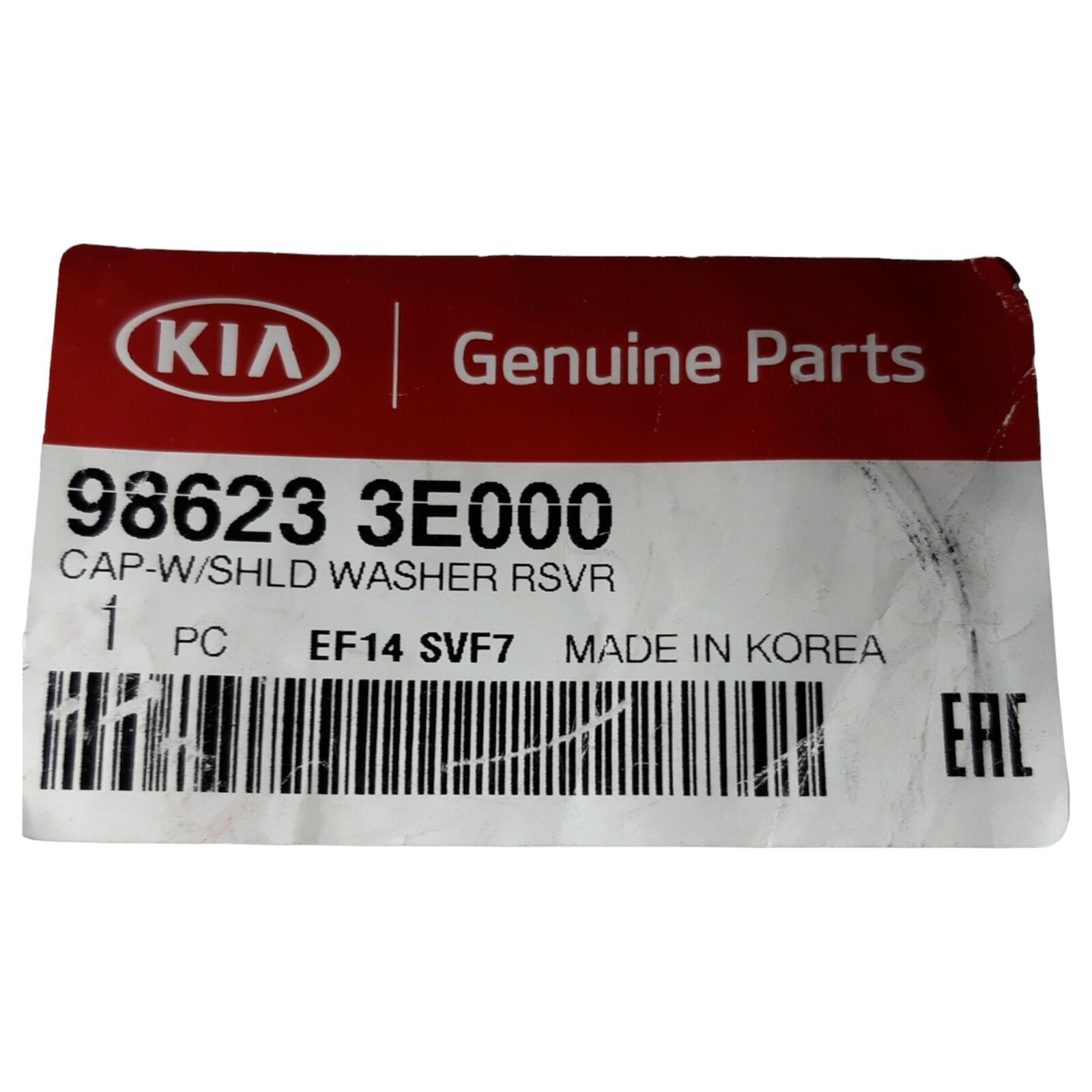 Genuine Hyundai/KIA Windscreen Reservoir Cap 986233E000 – VIN Required