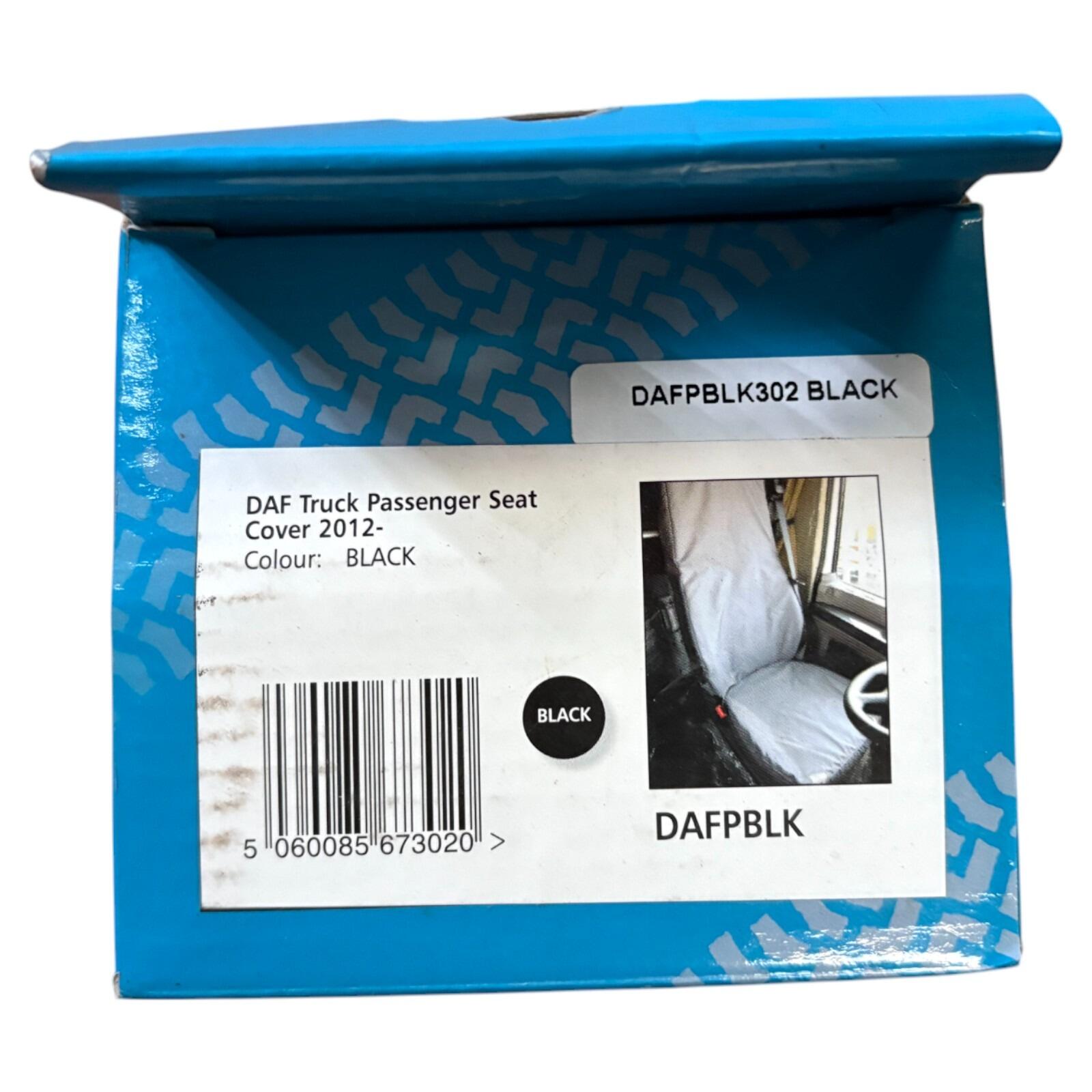 Town & Country | Black Passenger Seat Cover | DAFPBLK | For DAF CF / XF ...